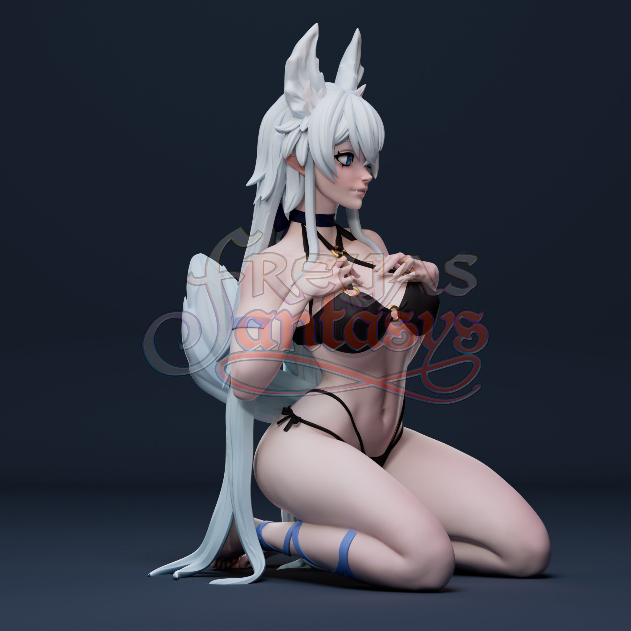 Fenrys - Chillin in another world 3D model 3D printable | CGTrader