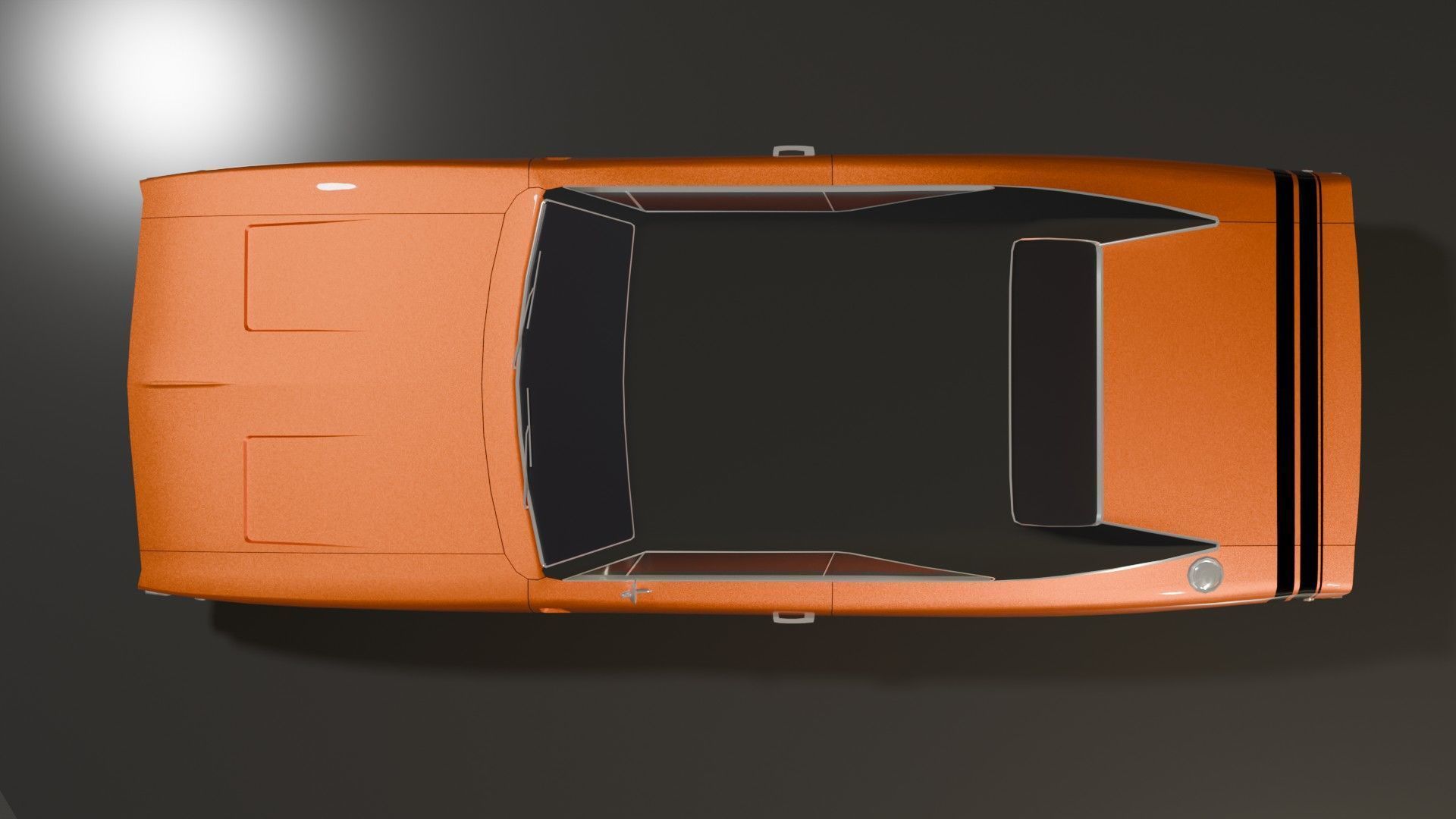 3D model Dodge Charger RT 1968 low-poly VR / AR / low-poly | CGTrader