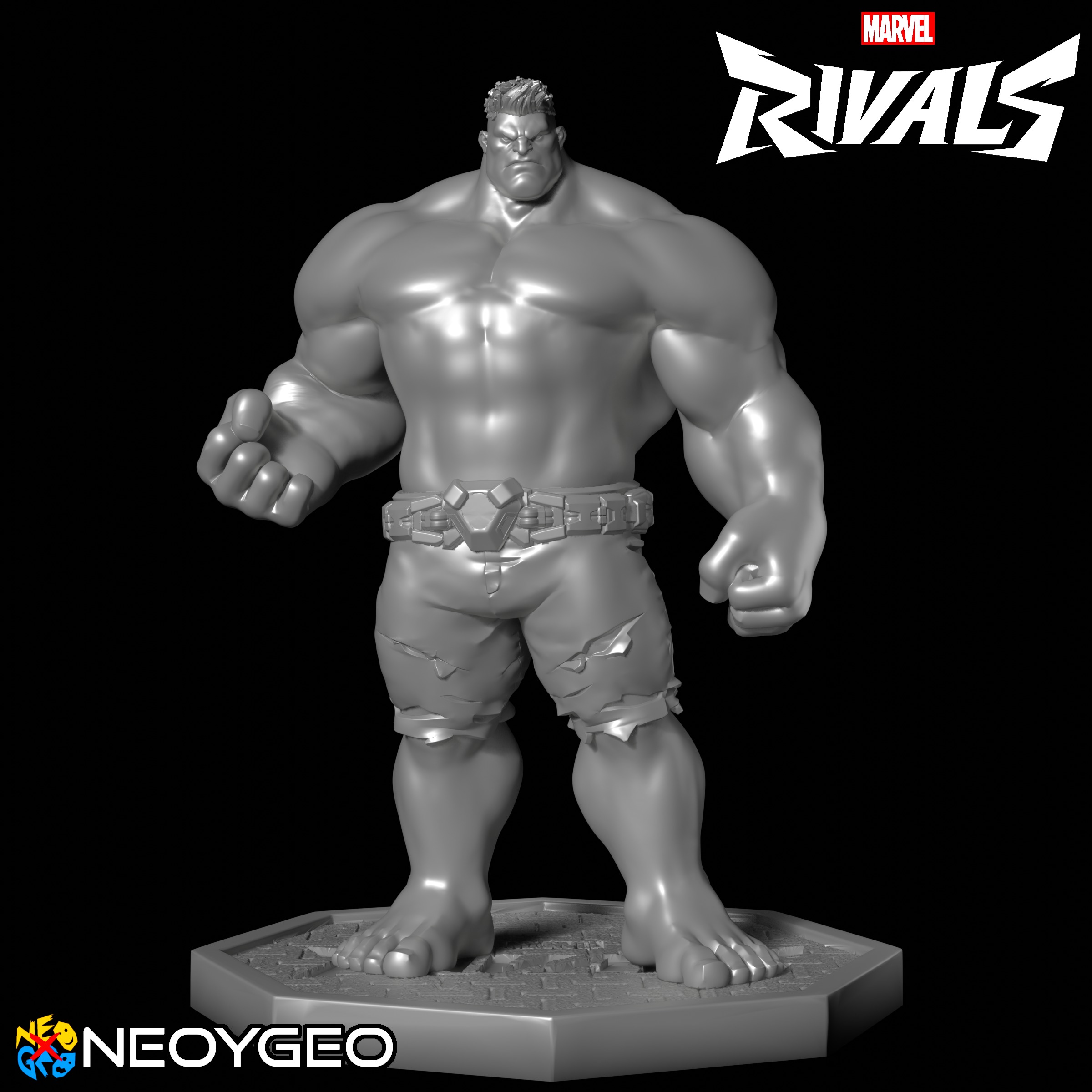 HULK HERO - MARVEL RIVALS free 3D model 3D printable | CGTrader