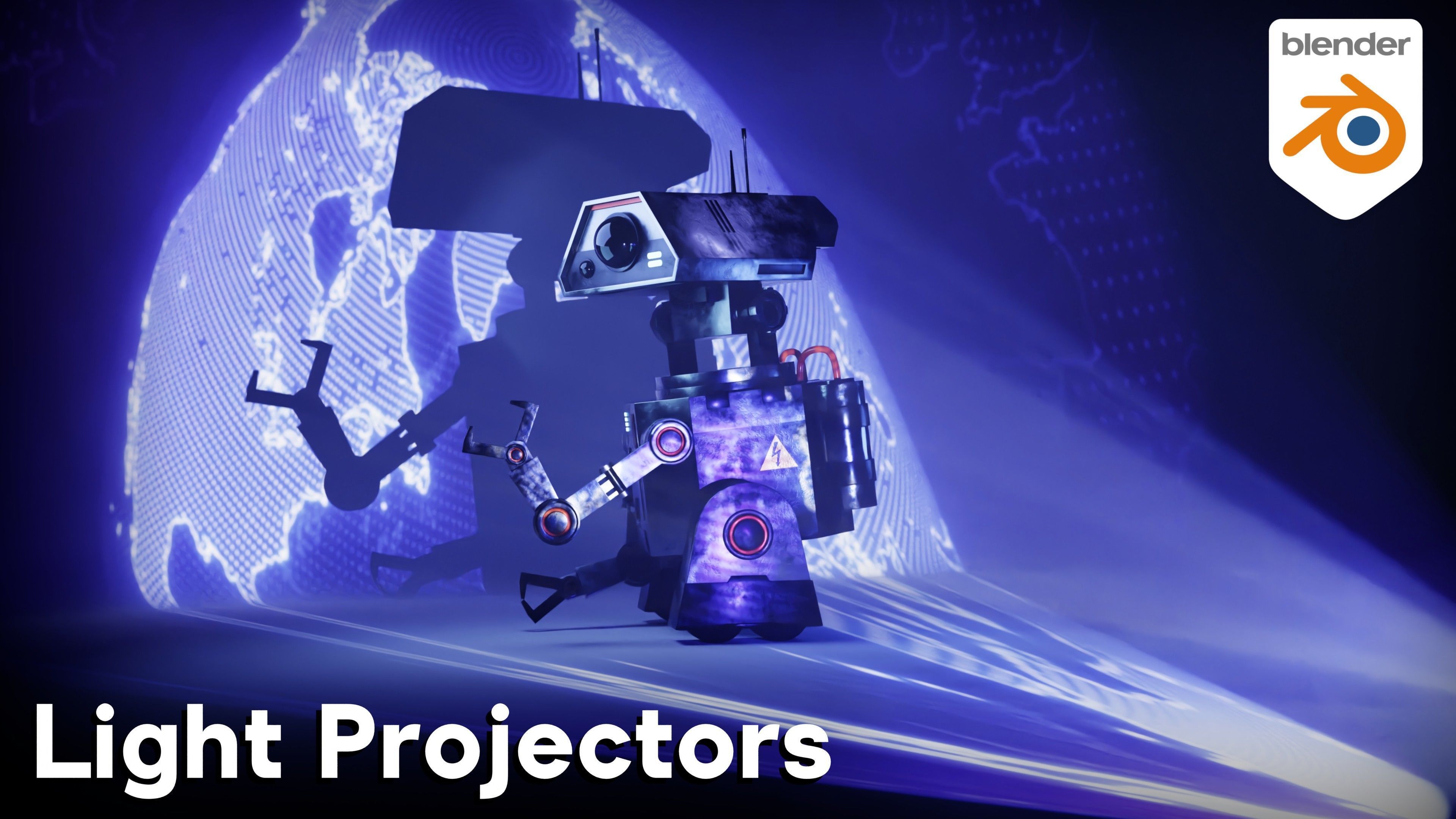 Blender Light Projector free 3D model animated | CGTrader