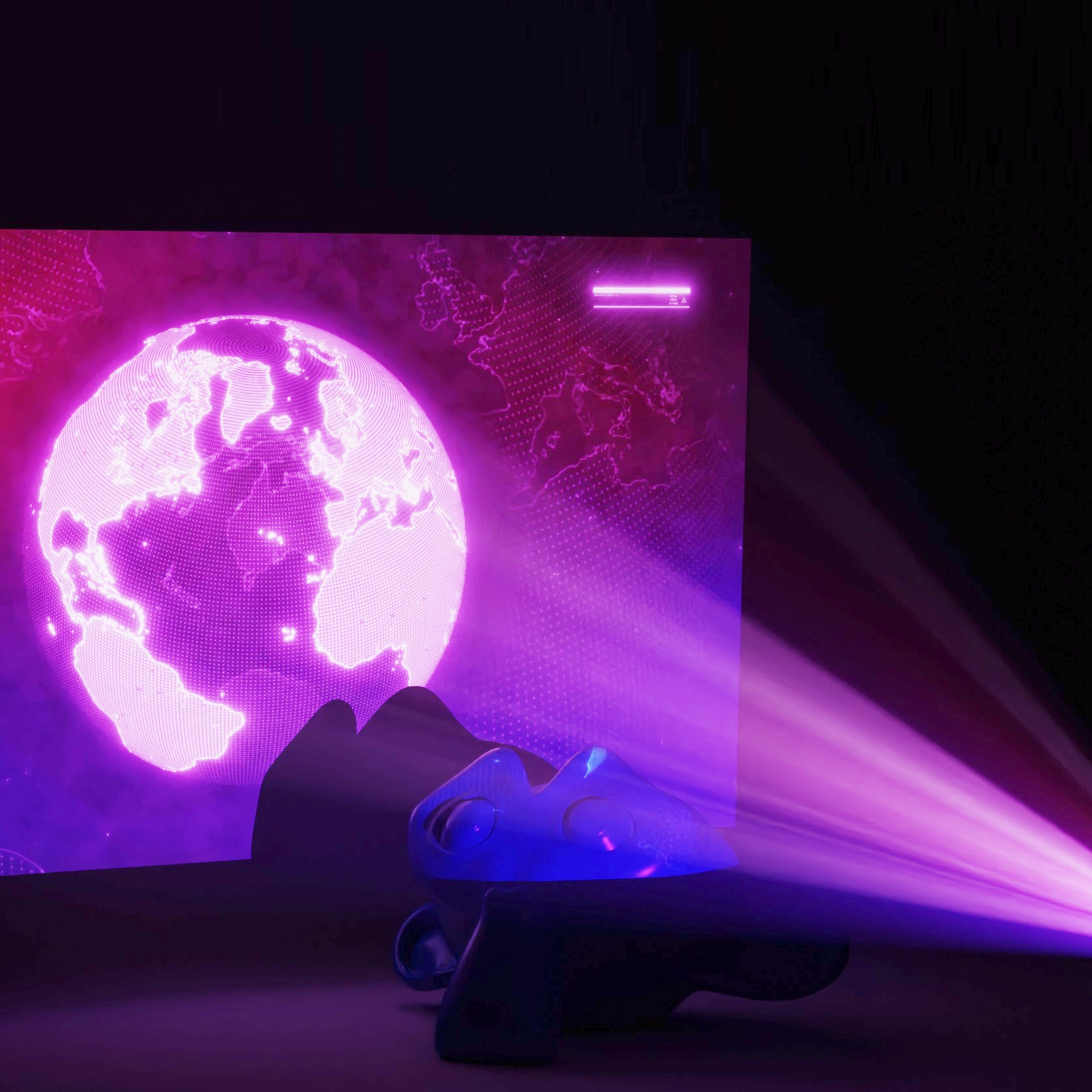 Blender Light Projector free 3D model animated | CGTrader