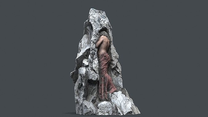 3D model statue VR / AR / low-poly | CGTrader
