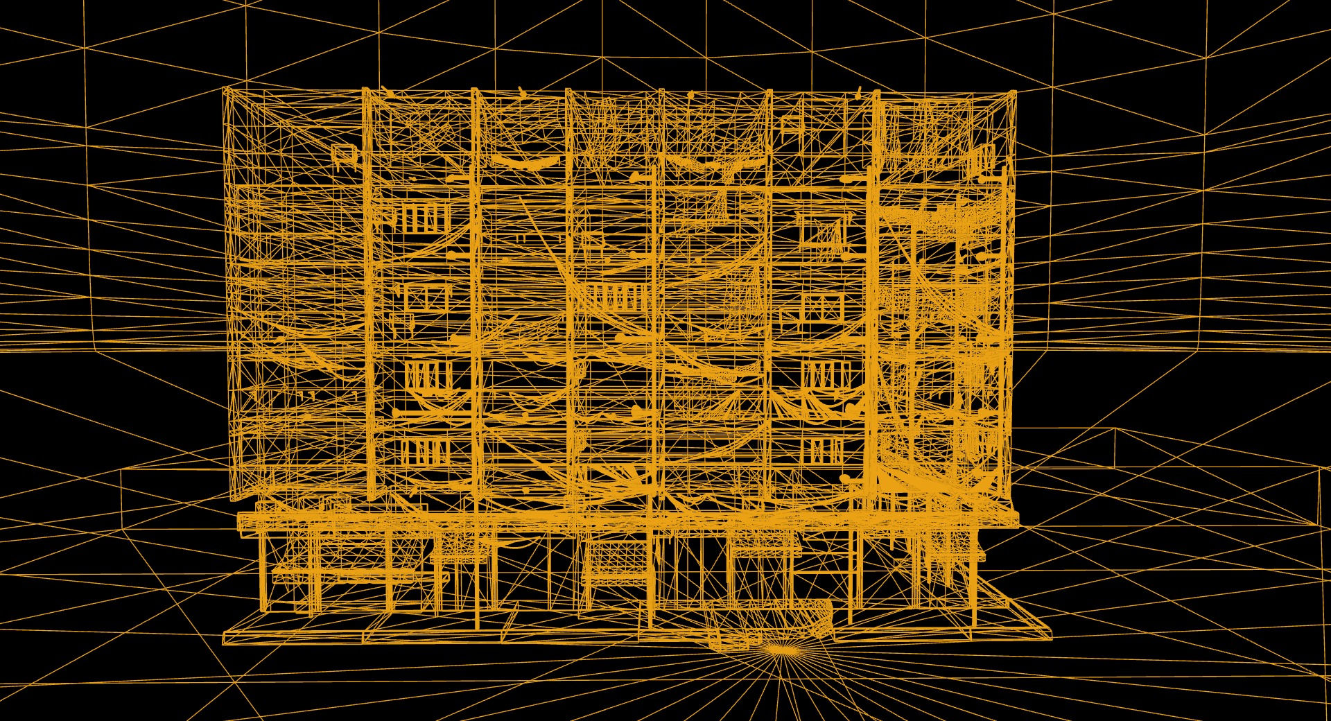 3D model Old Generic 3D building Model by zambeelstudios VR / AR / low ...