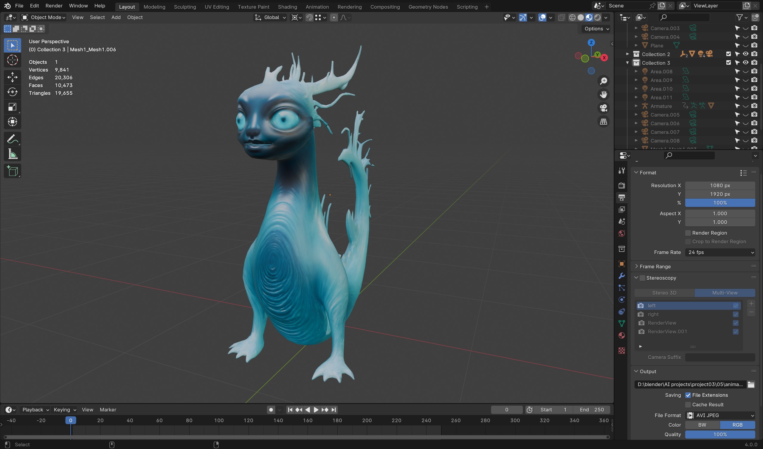 3D model Tidal Wraith - Ethereal 3D Model for Games Animations VR / AR ...