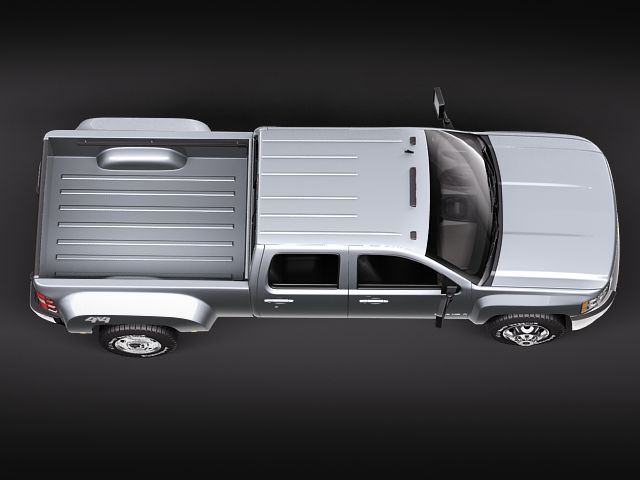 Chevrolet Silverado 3500HD Truck 3D Model 3D model | CGTrader