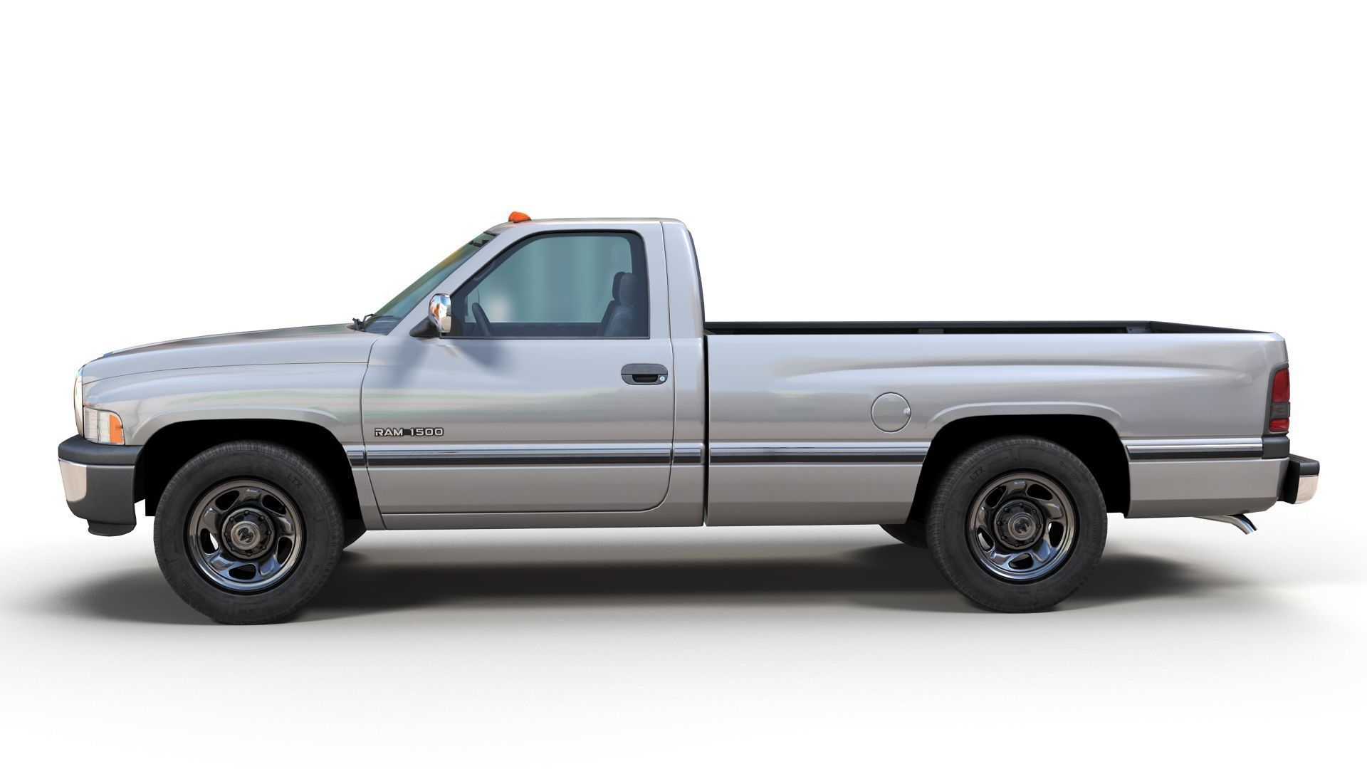 3D model Dodge Ram 1995 1500 VR / AR / low-poly | CGTrader