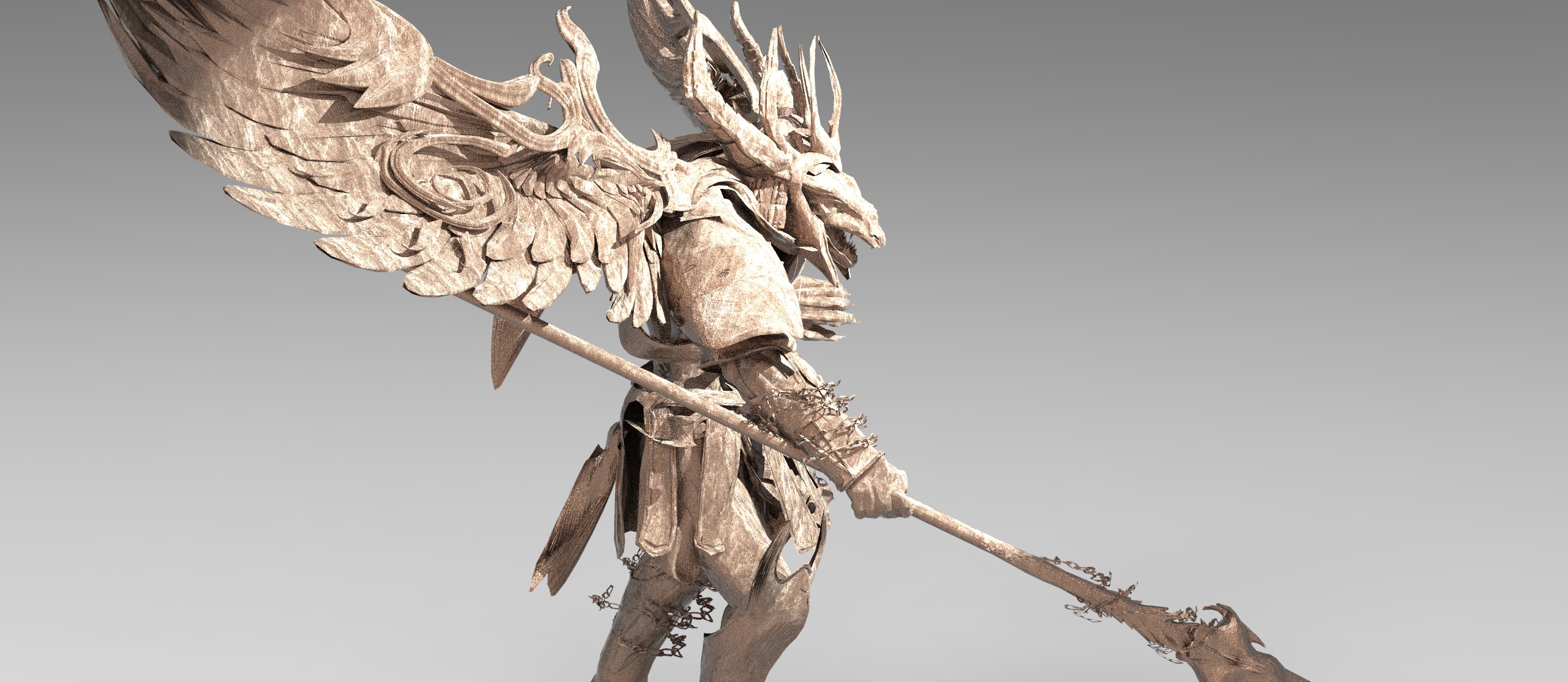 Japanese Ancient genma 2 3D model | CGTrader