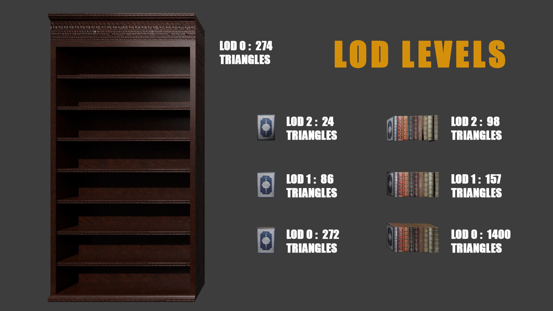 3D model Modular low-mid poly library VR / AR / low-poly | CGTrader