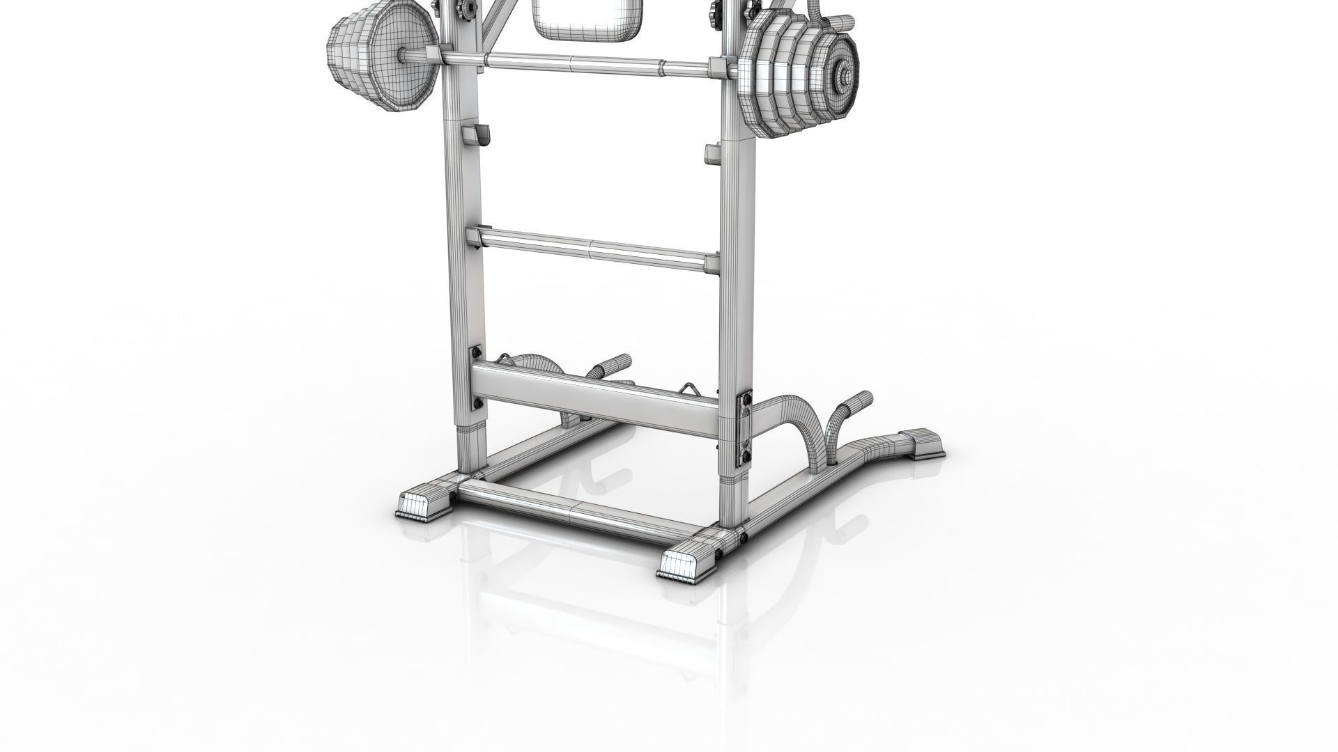 3D model Pull Up Machine VR / AR / low-poly | CGTrader