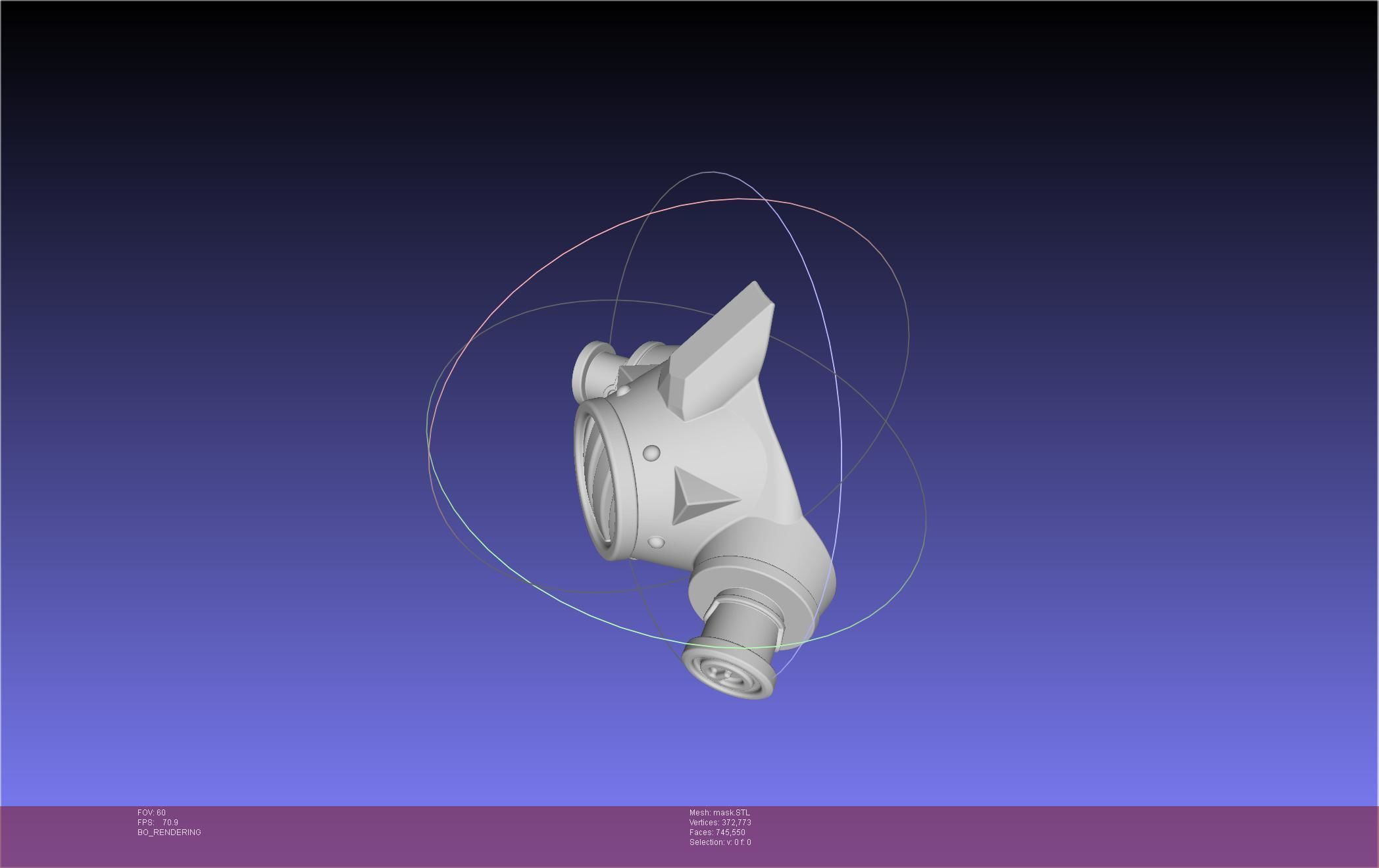 Arcane Jinx Enforcer Mask 3D model 3D printable | CGTrader