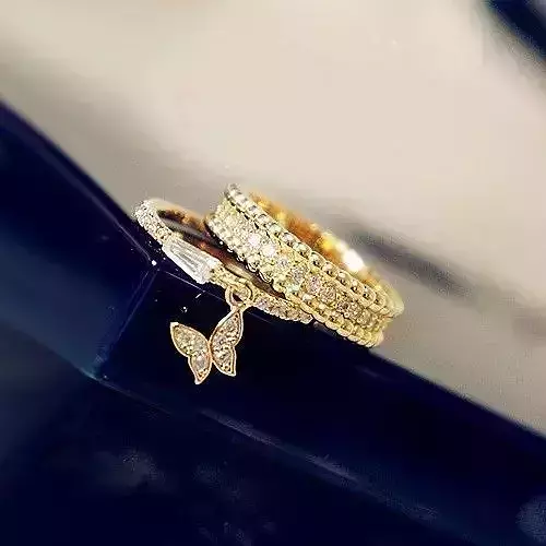 Butterfly ring free 3D model 3D printable | CGTrader