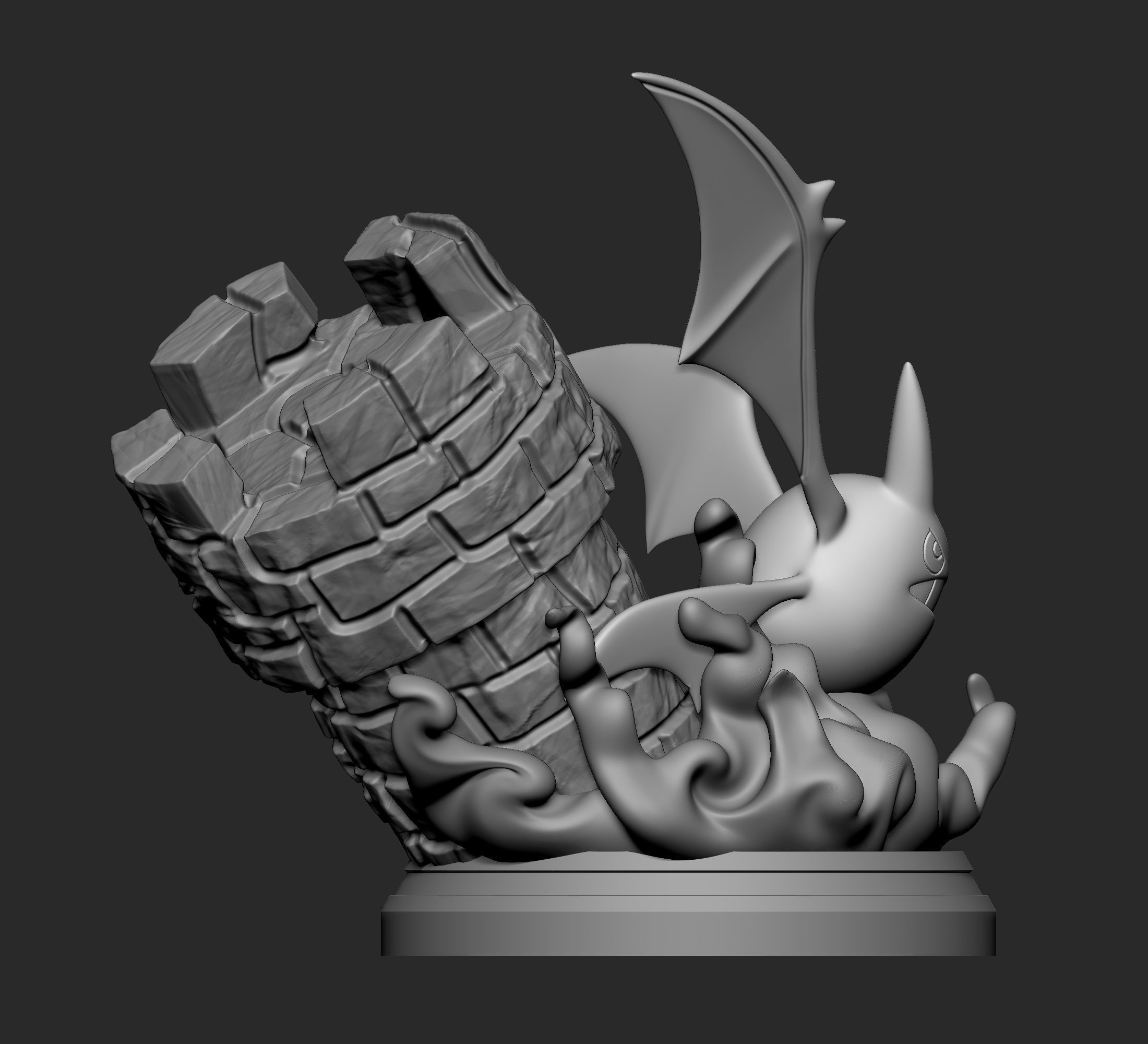 Pokemon - Crobat Figure 3D model 3D printable | CGTrader