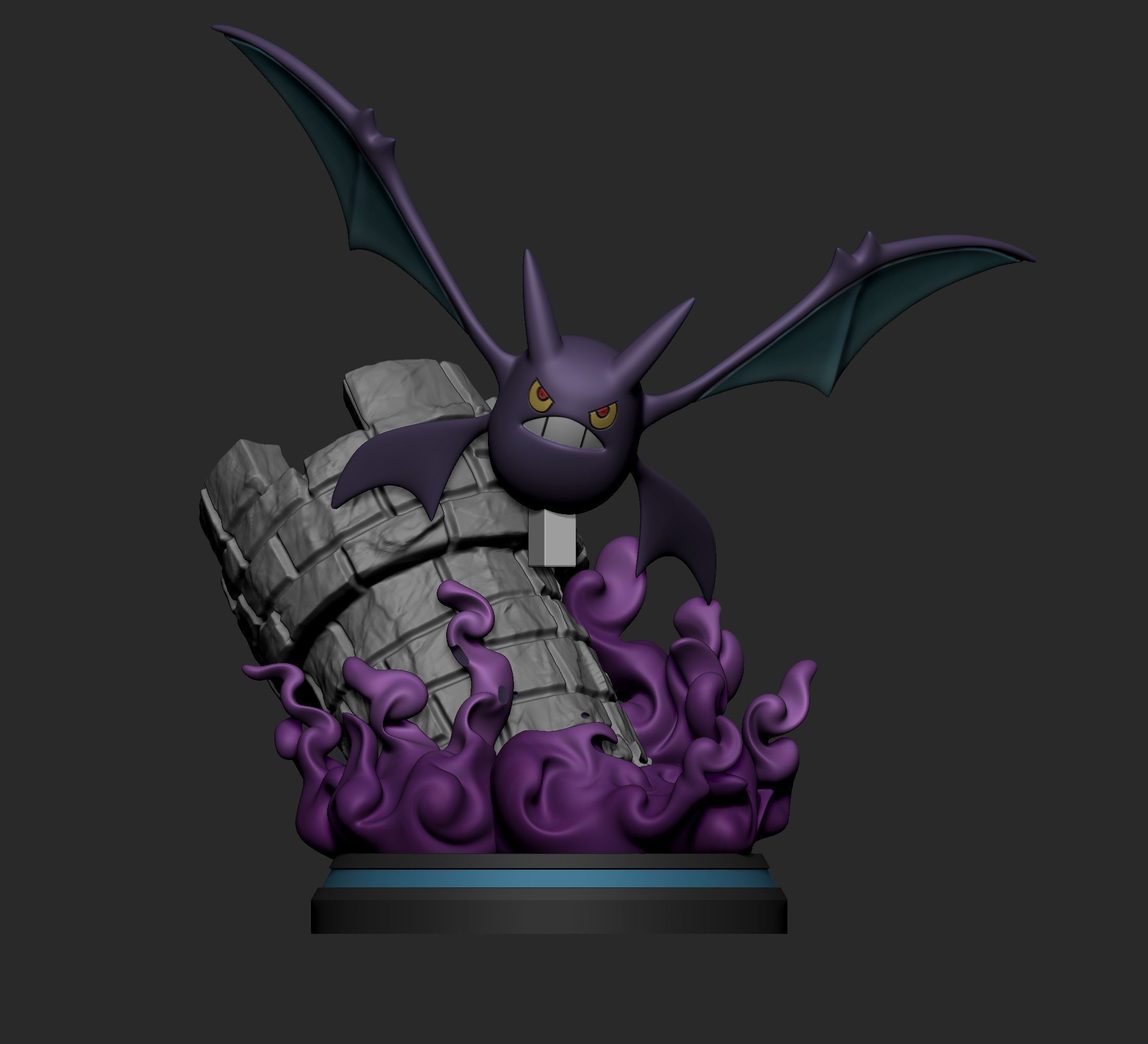 Pokemon - Crobat Figure 3D model 3D printable | CGTrader