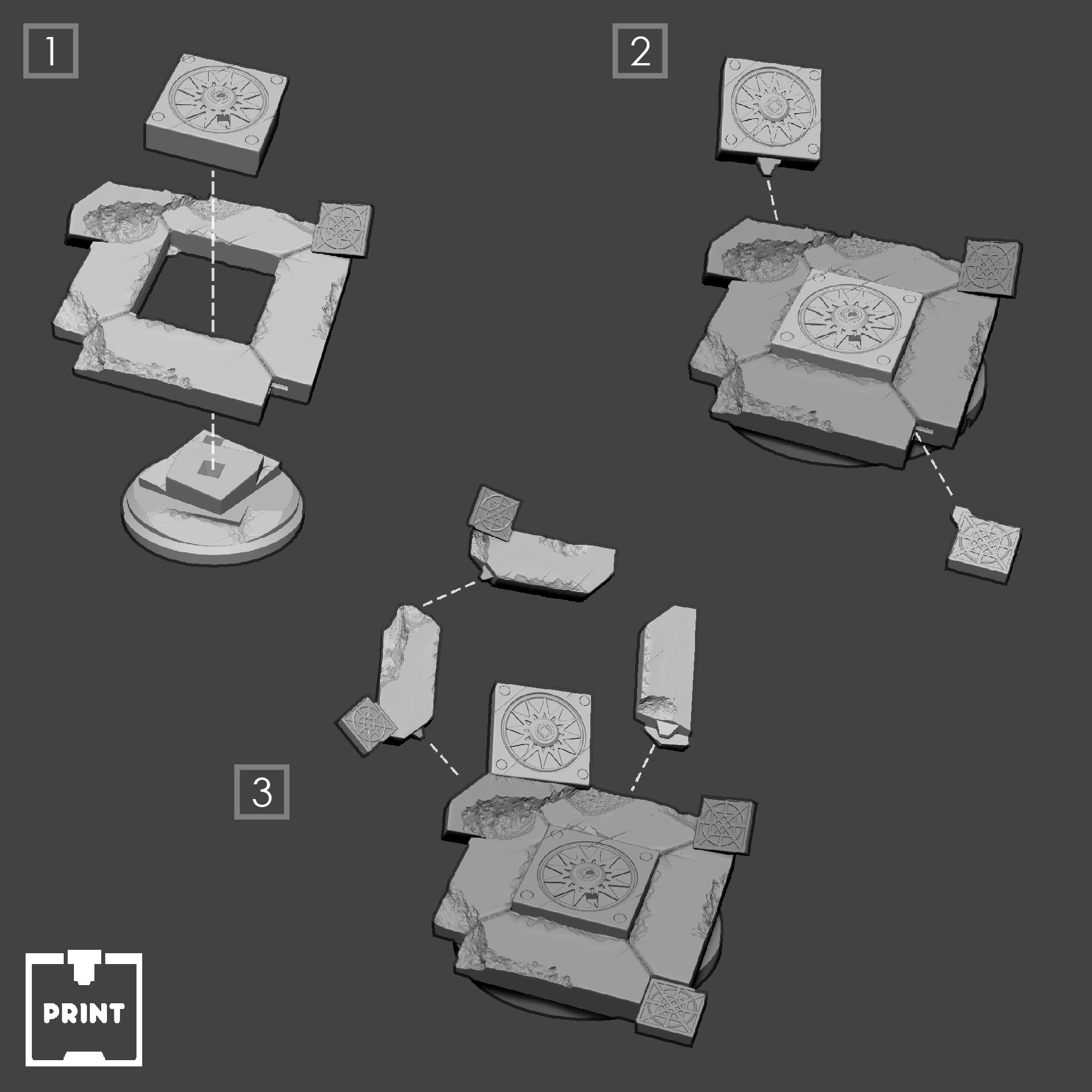 Scarlet Witch STL 3D model 3D printable | CGTrader