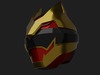 Gozyu Wolf Helmet V2 - Gozyuger 3D model | CGTrader
