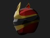 Gozyu Wolf Helmet V2 - Gozyuger 3D model | CGTrader