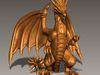 Heroes 3 Rust Dragon miniature 3D model 3D printable | CGTrader