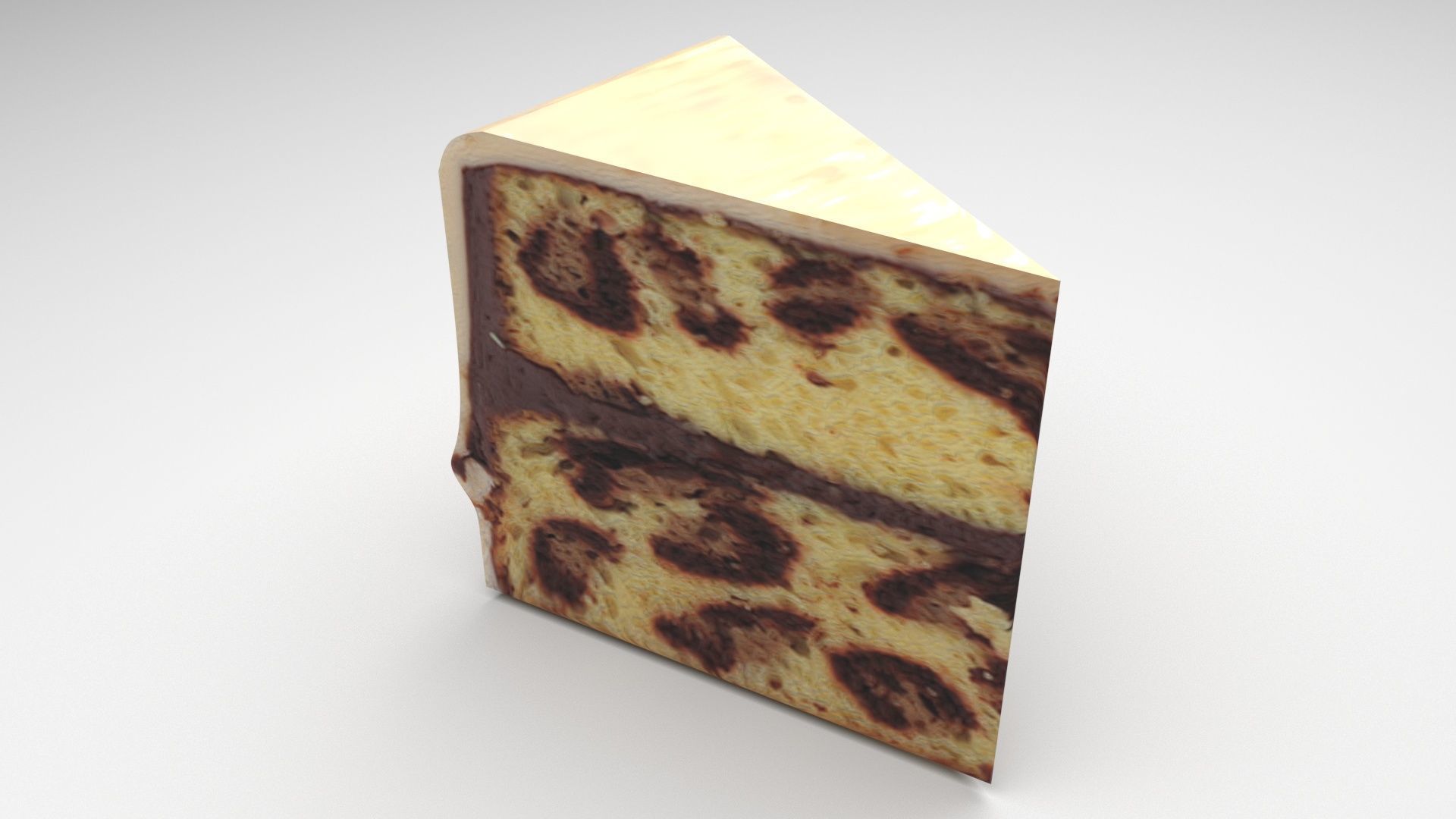 Leopard Cake 3D model | CGTrader