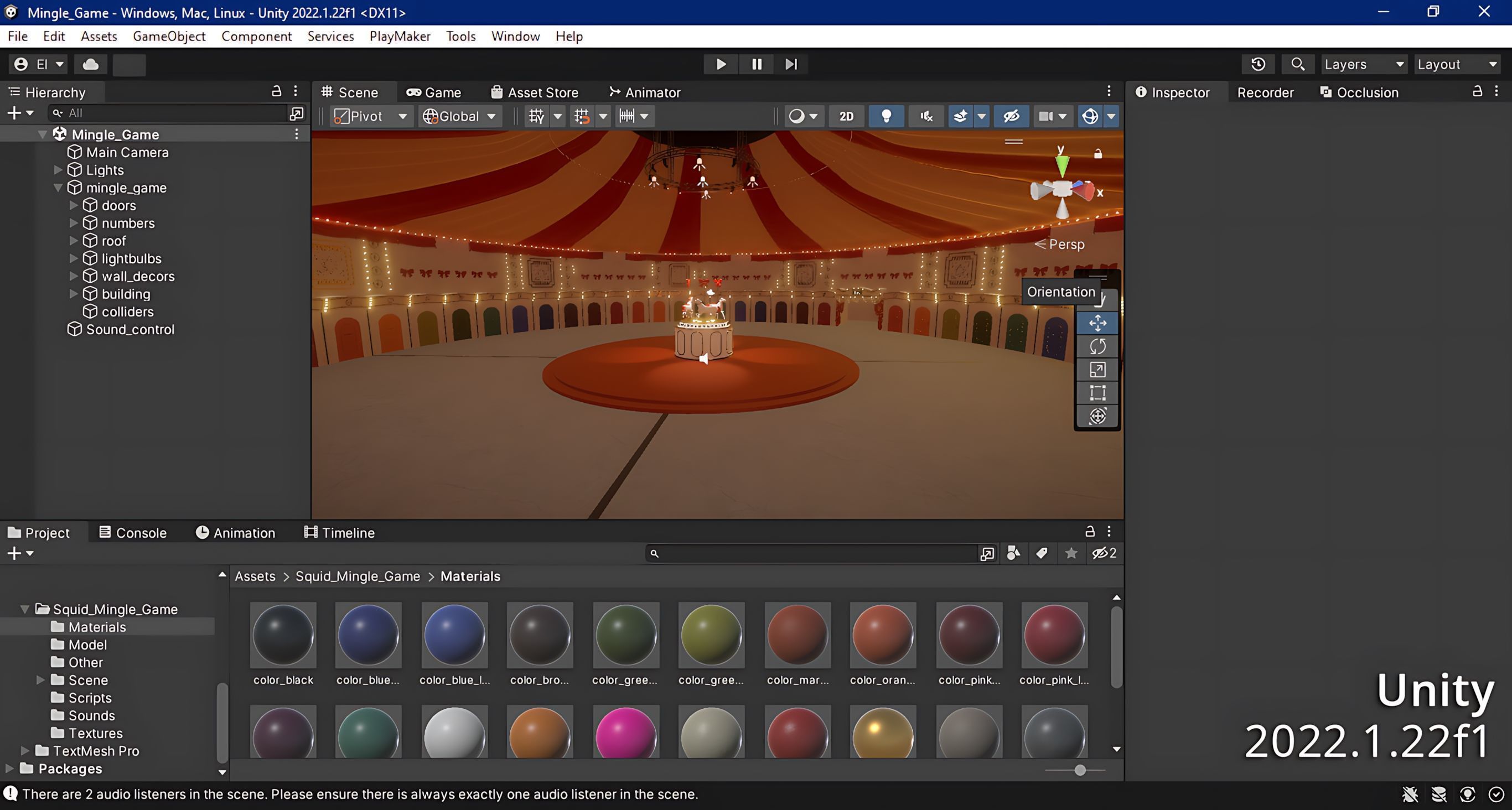 Squid Game Mingle Carousel Map 3D model | CGTrader