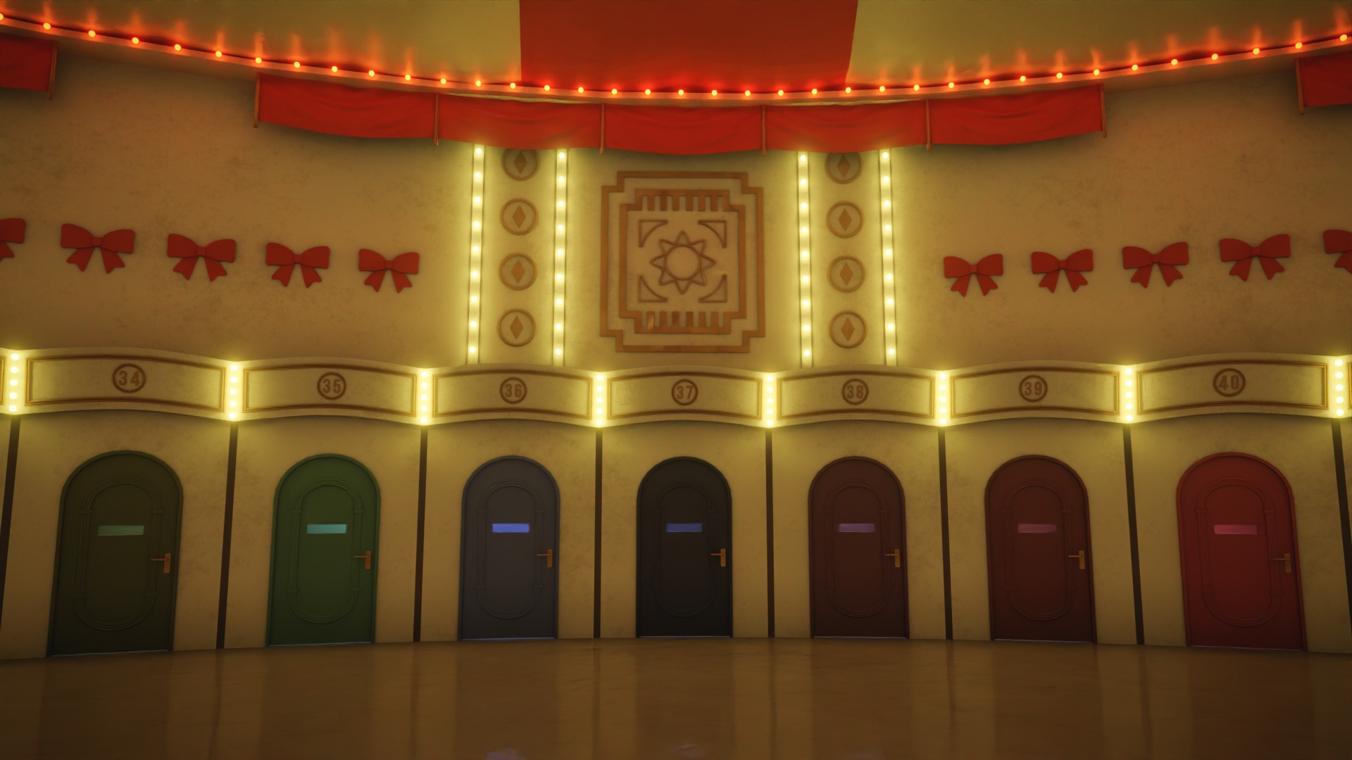 Squid Game Mingle Carousel Map 3D model | CGTrader