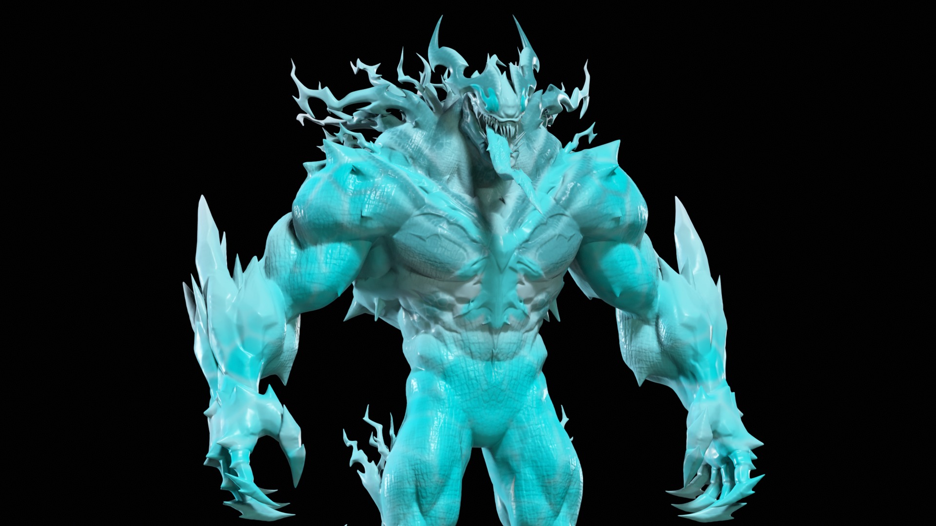 Marvel Rivals - Venom Snow Symbiote version - 3d print 3D model 3D ...
