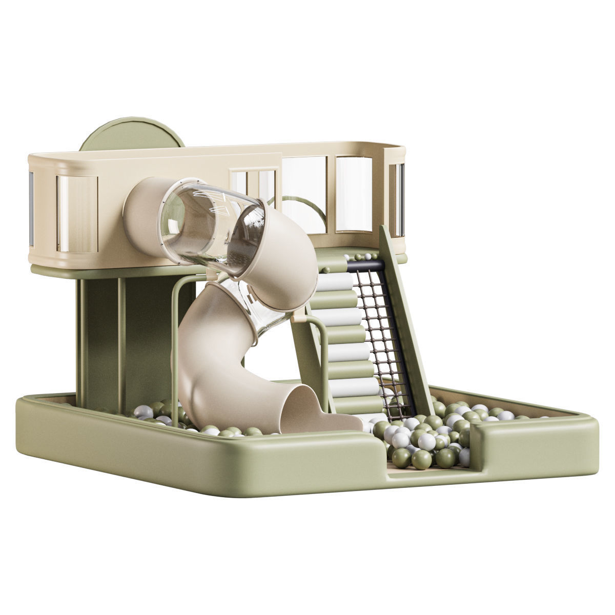 Children play area 3D model | CGTrader