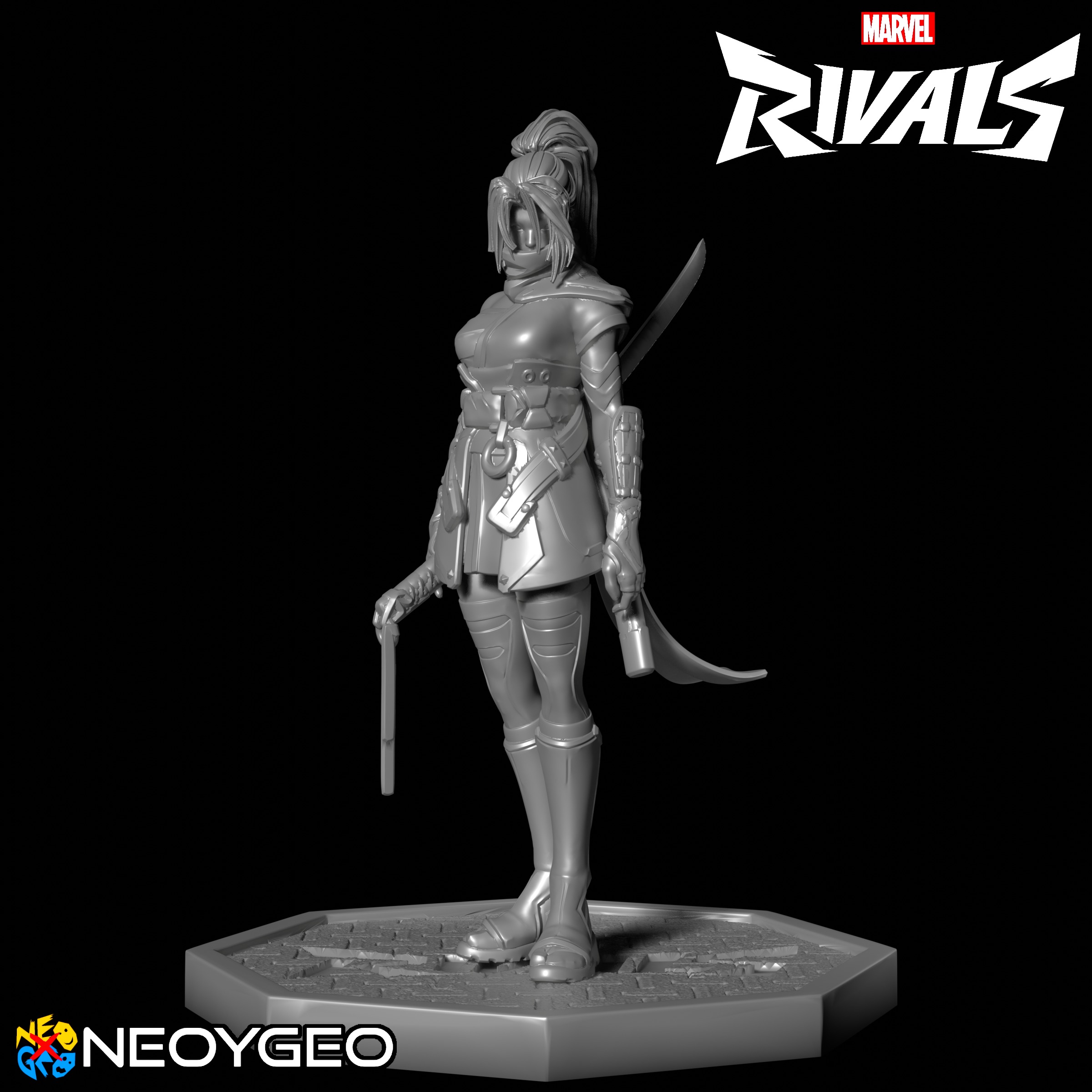 PSYLOCKE - MARVEL RIVALS 3D model 3D printable | CGTrader