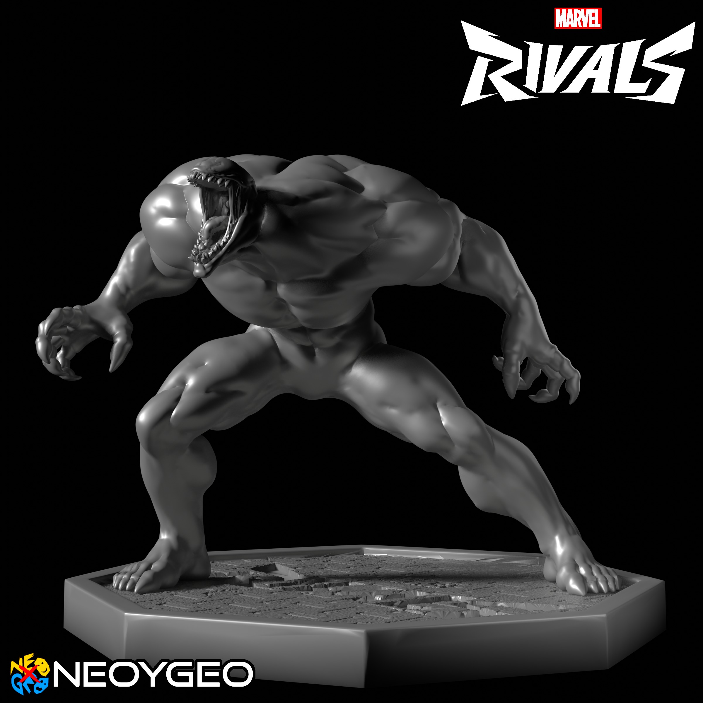 VENOM - MARVEL RIVALS 3D model 3D printable | CGTrader