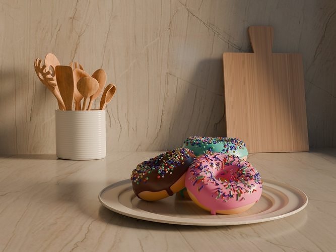 Donut 3D model | CGTrader