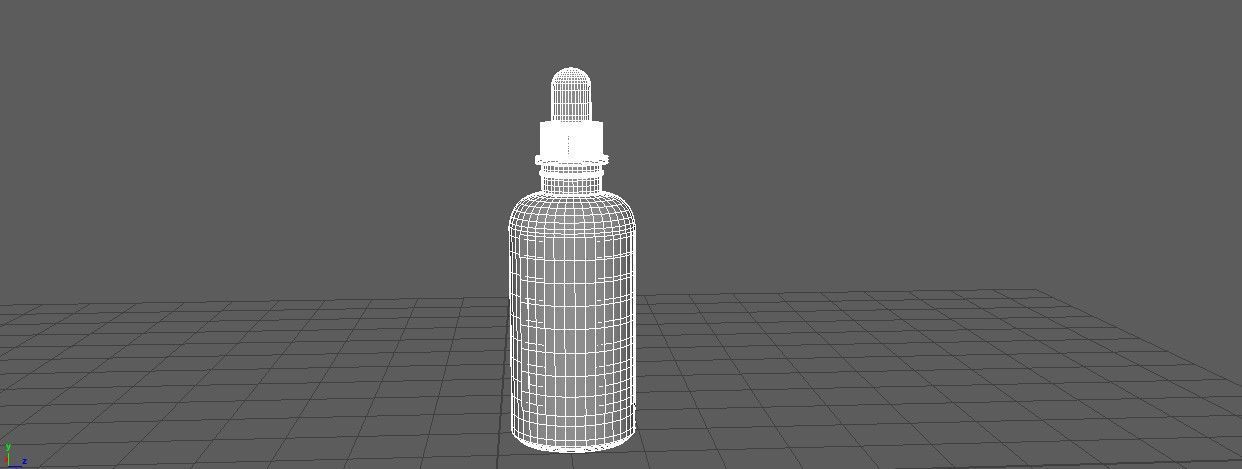 3D Serum Bottle Model - Perfect for Mockups and Scenes free 3D model ...