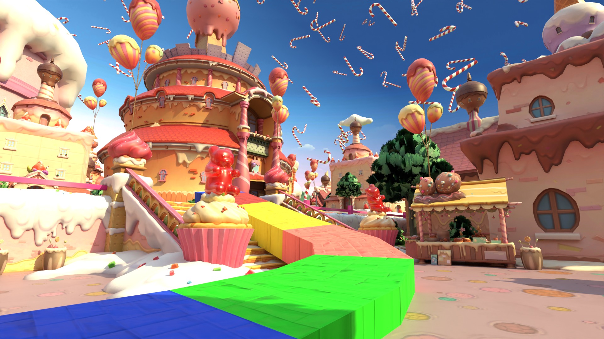 Candy Land 3D model | CGTrader