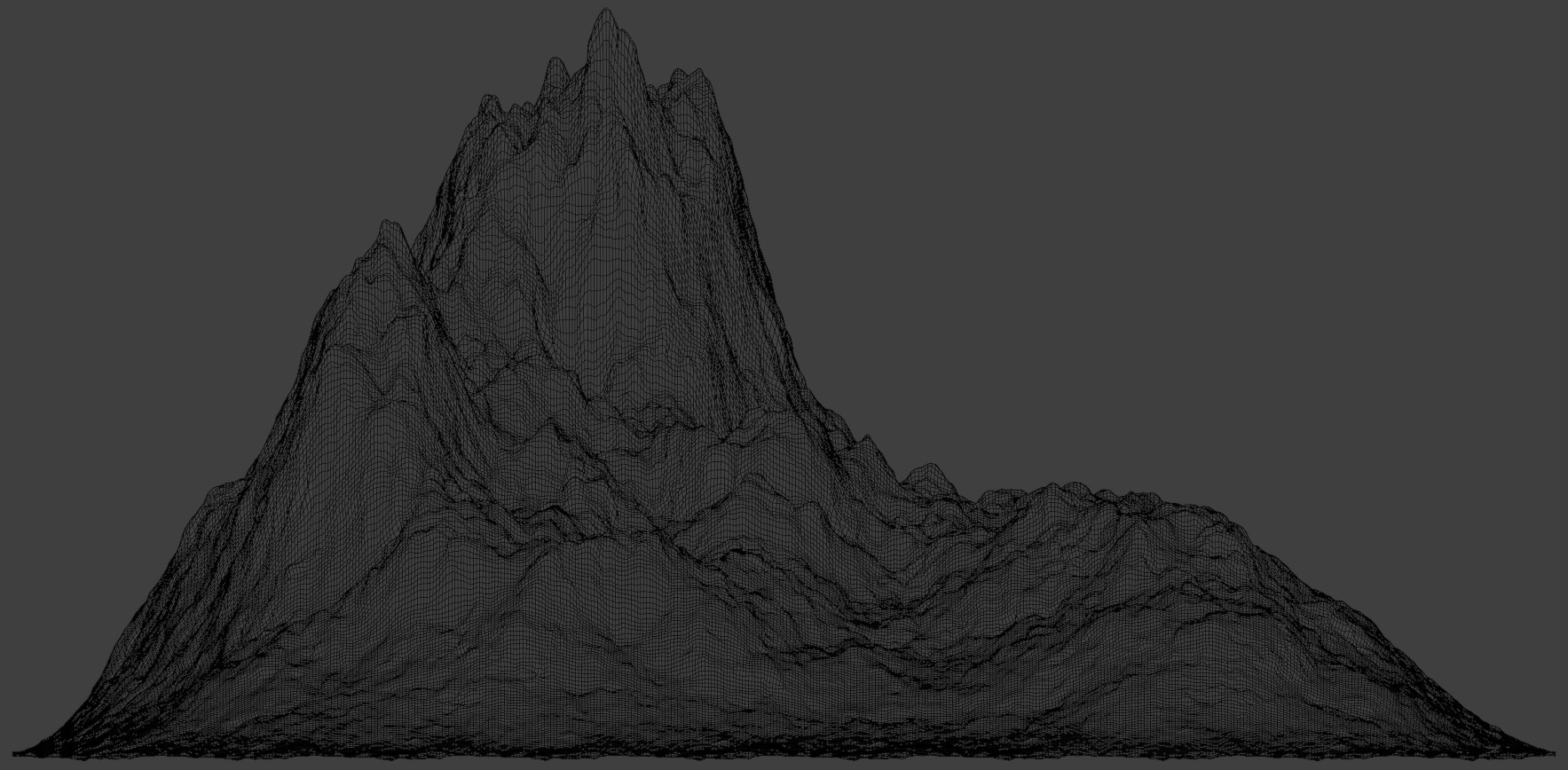 4K Grassy Mountain 3D model | CGTrader