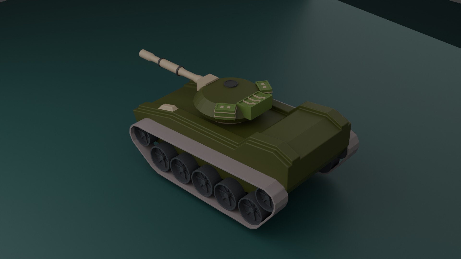 Low Poly Military Tank free VR / AR / low-poly 3D model | CGTrader