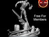 Silver Surfer - Marvel - Statue - 3D Print File STL 3D model 3D ...
