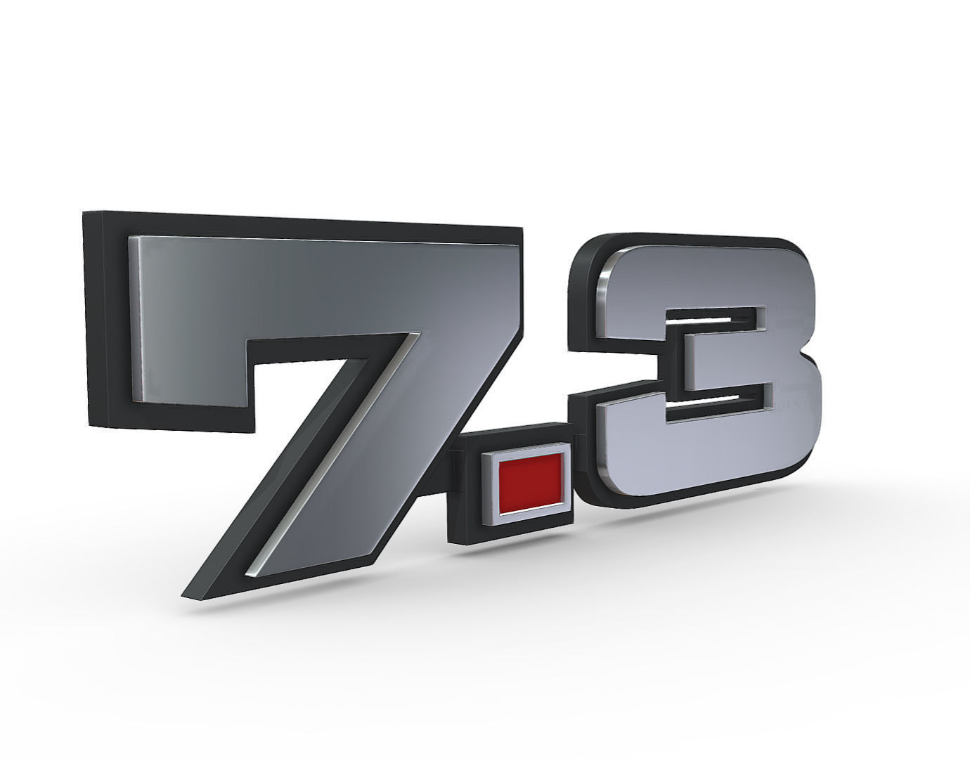 logo mustang 3D model 3D printable | CGTrader