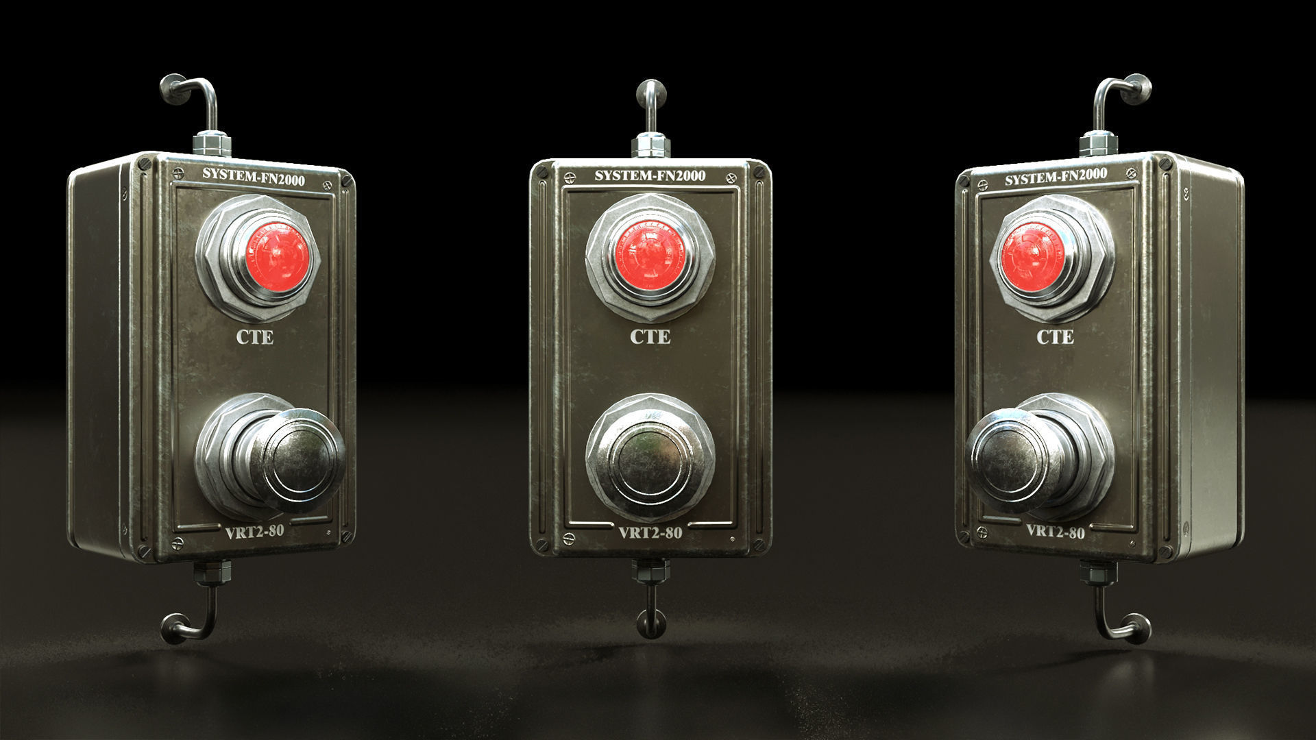 Electrical Boxes and Panels Pack 3D model | CGTrader