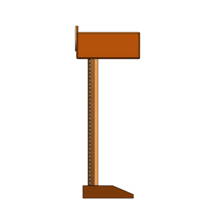 3D Model of Podium Speech free 3D model 3D printable | CGTrader