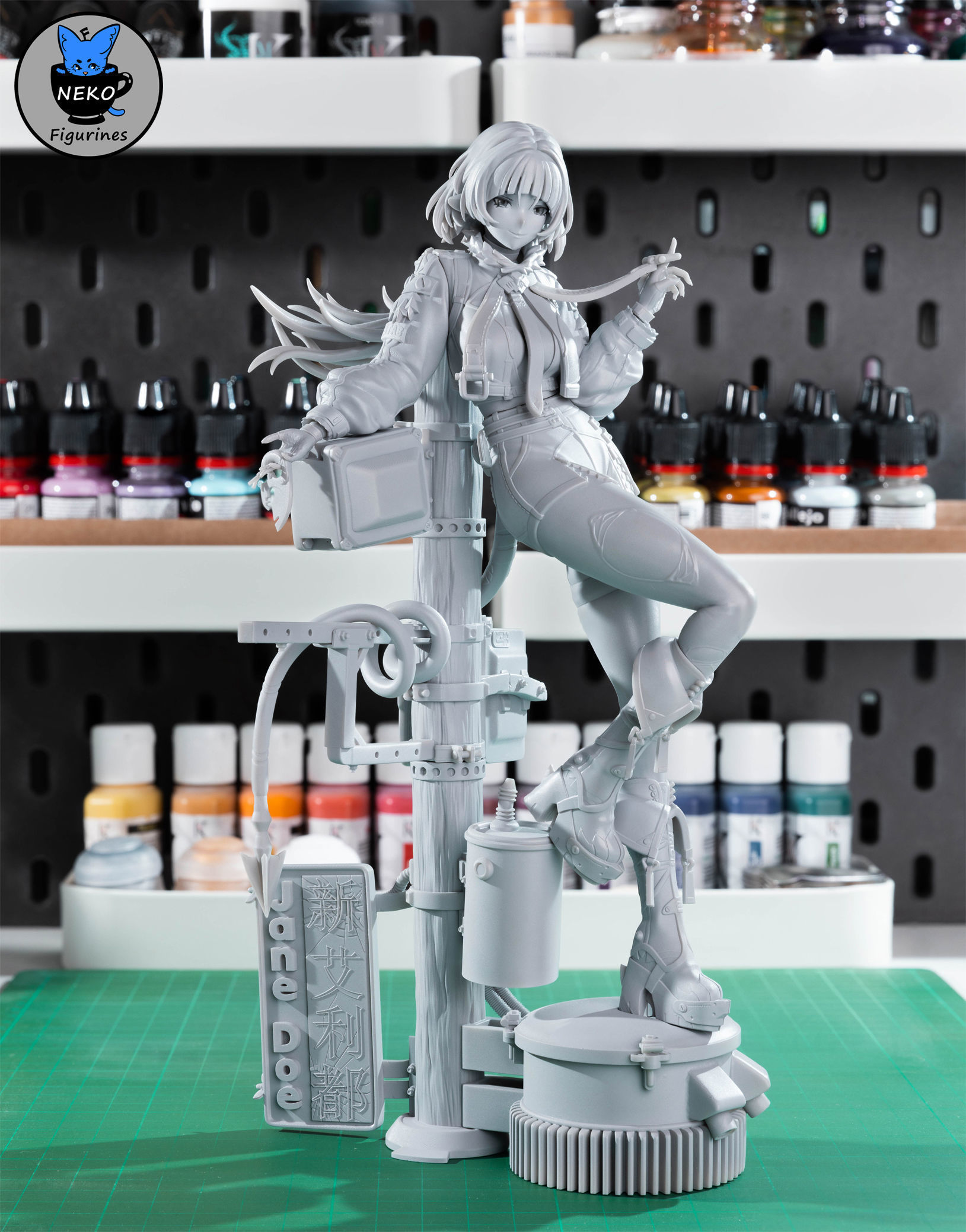 Jane Doe - Zenless Zone Zero Game Figure for 3D Printing 3D model 3D ...