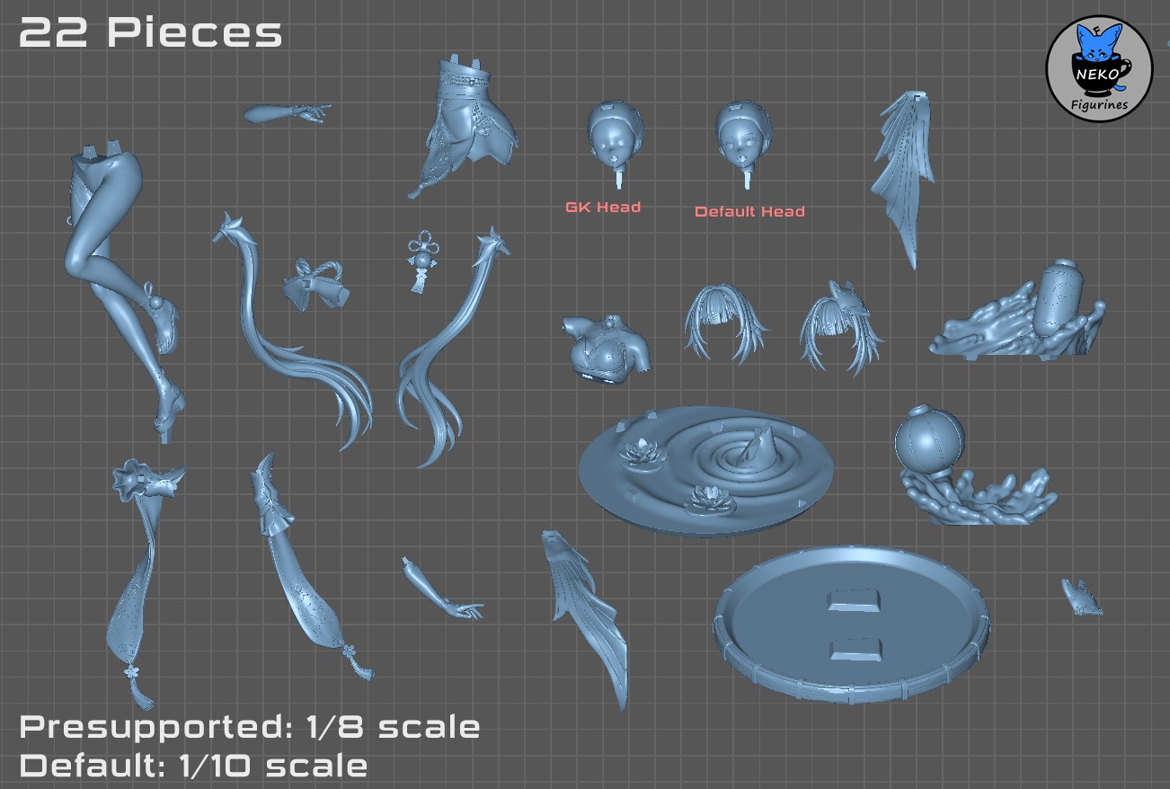 Sparkle - Honkai Star Rail Game Figure For 3D Printing 3D model 3D ...