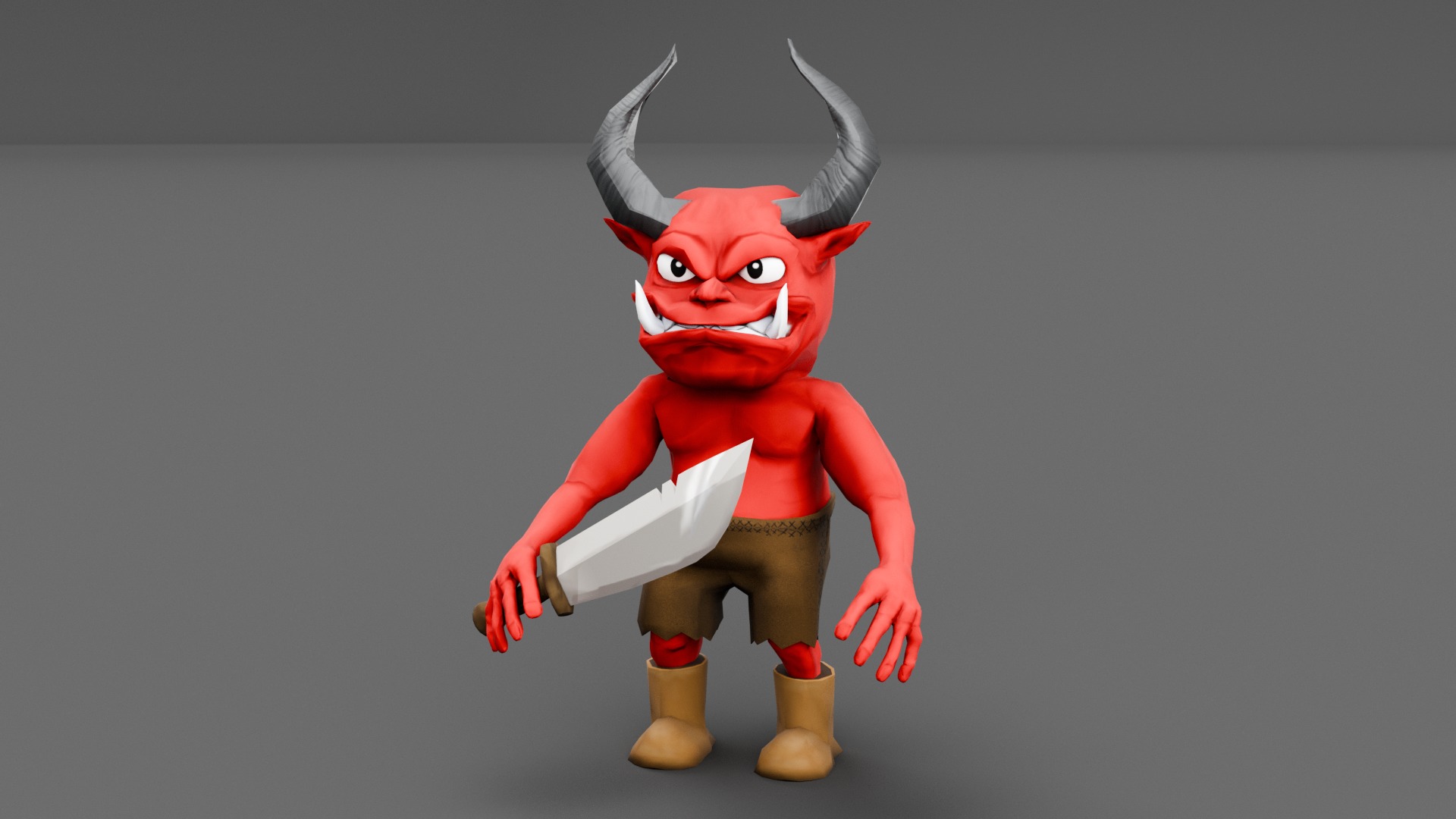 3D model Stylized Demon-Goblin-Imp VR / AR / low-poly | CGTrader