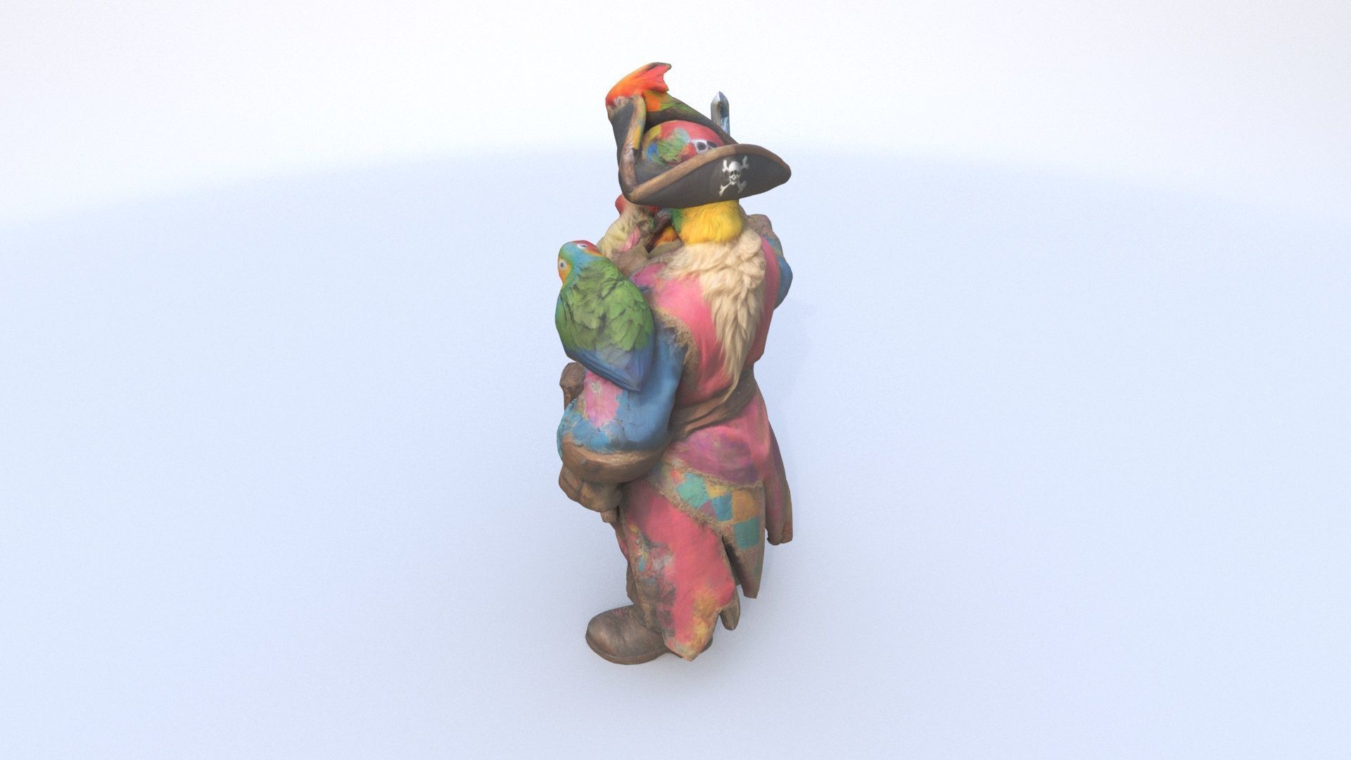 Jovial Pirate Giant 3D model | CGTrader