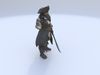 Lady Pirate Blackbeard 3D model | CGTrader