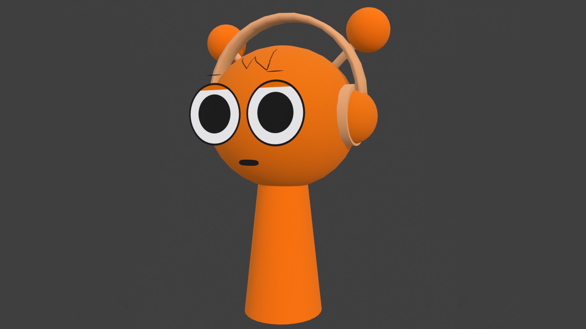 3D model Orange sprunki VR / AR / low-poly | CGTrader