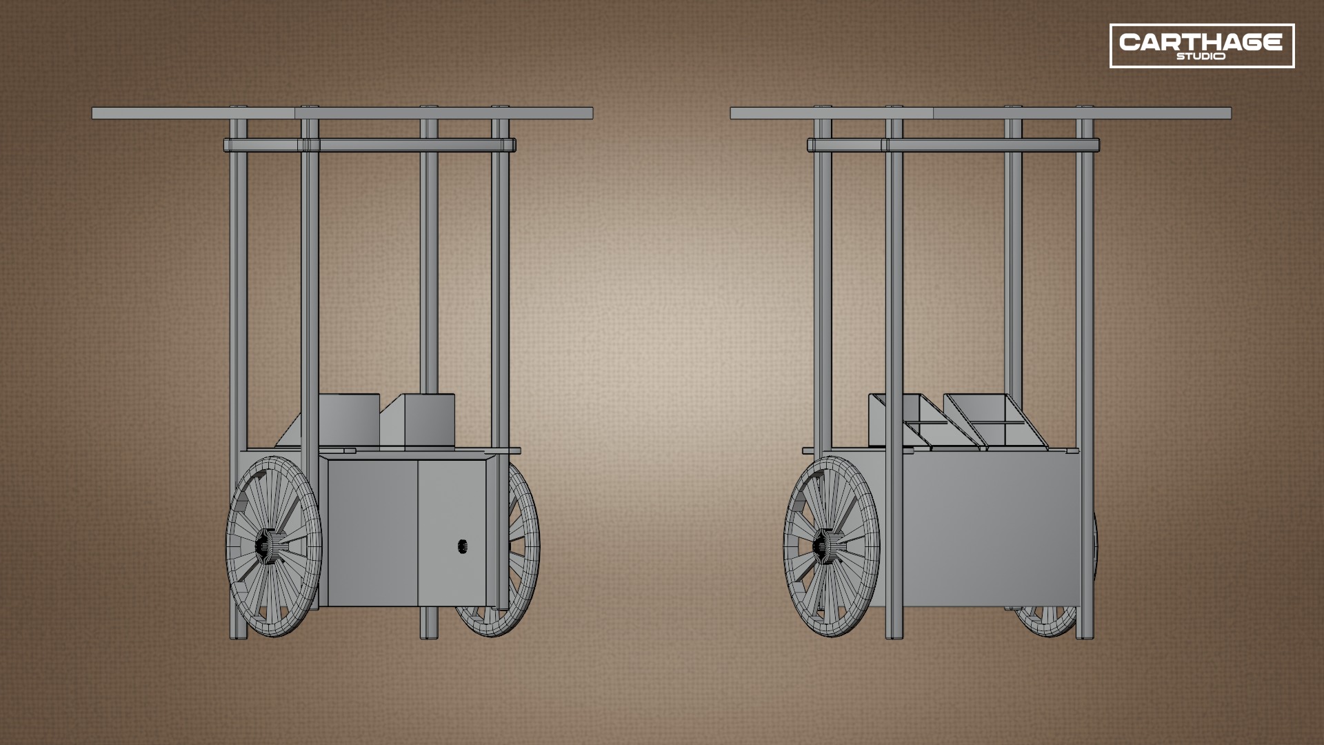 3D model 75 Arabic City Street Props Pack VR / AR / low-poly | CGTrader
