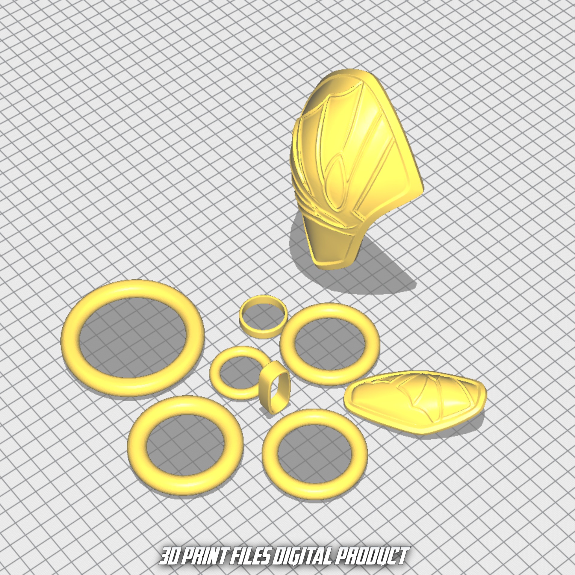 Psylocke Vengeance Cosplay Accessories Marvel Rivals 3D model 3D ...