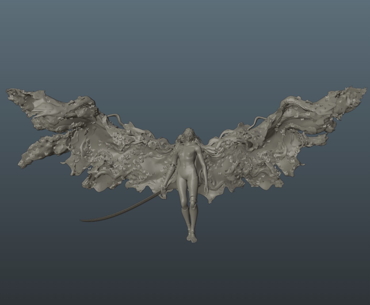 Elden Ring Malenia Phase 2 3D model 3D printable | CGTrader