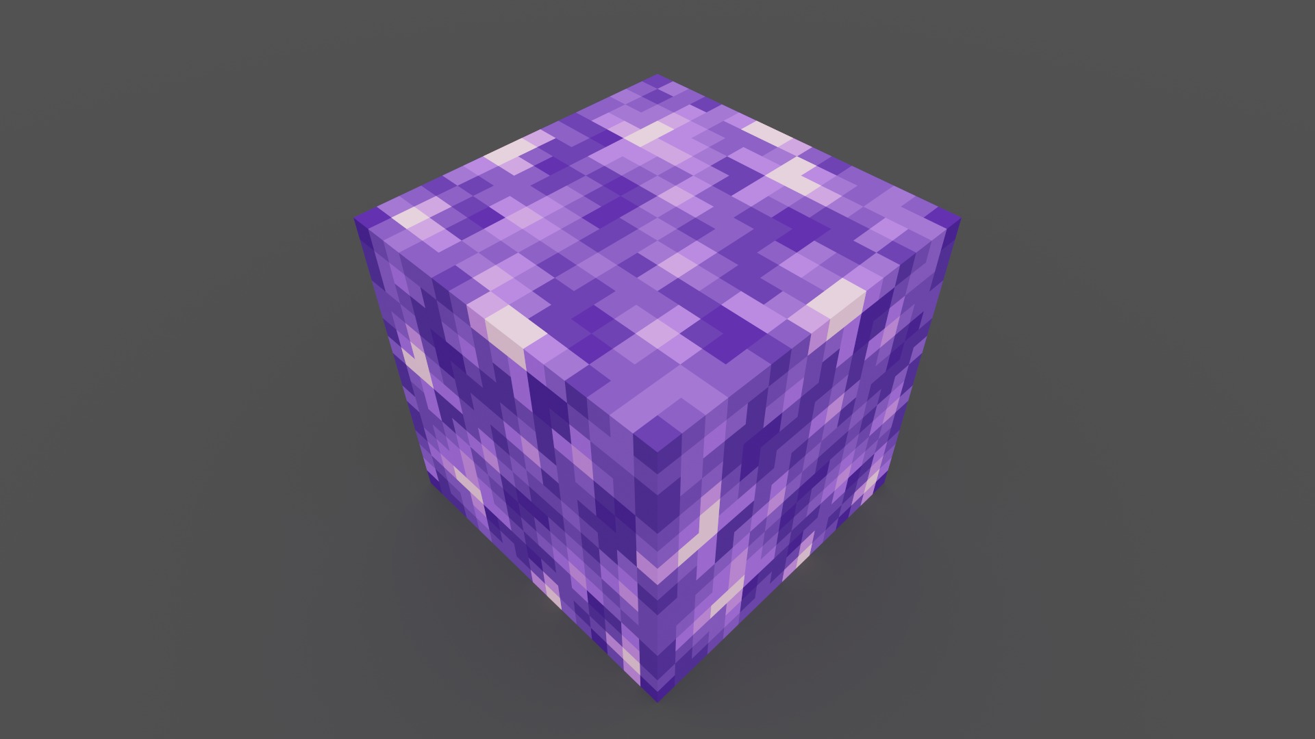 3D model MineCraft amethyst block VR / AR / low-poly | CGTrader