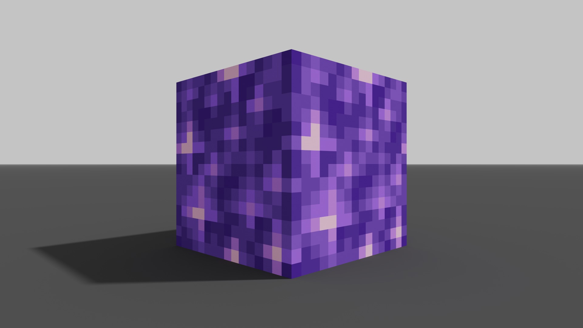 3D model MineCraft amethyst block VR / AR / low-poly | CGTrader