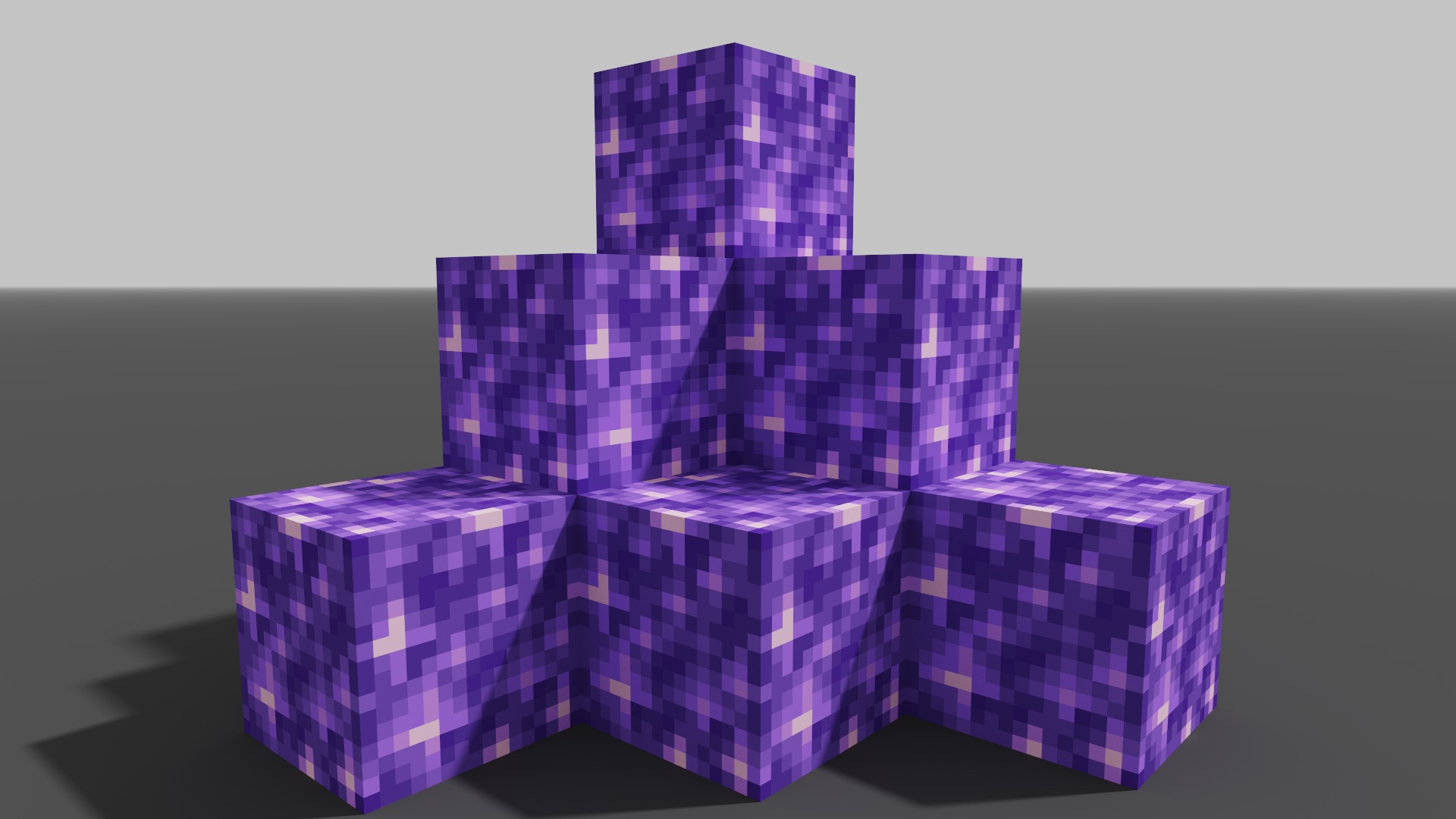 3D model MineCraft amethyst block VR / AR / low-poly | CGTrader