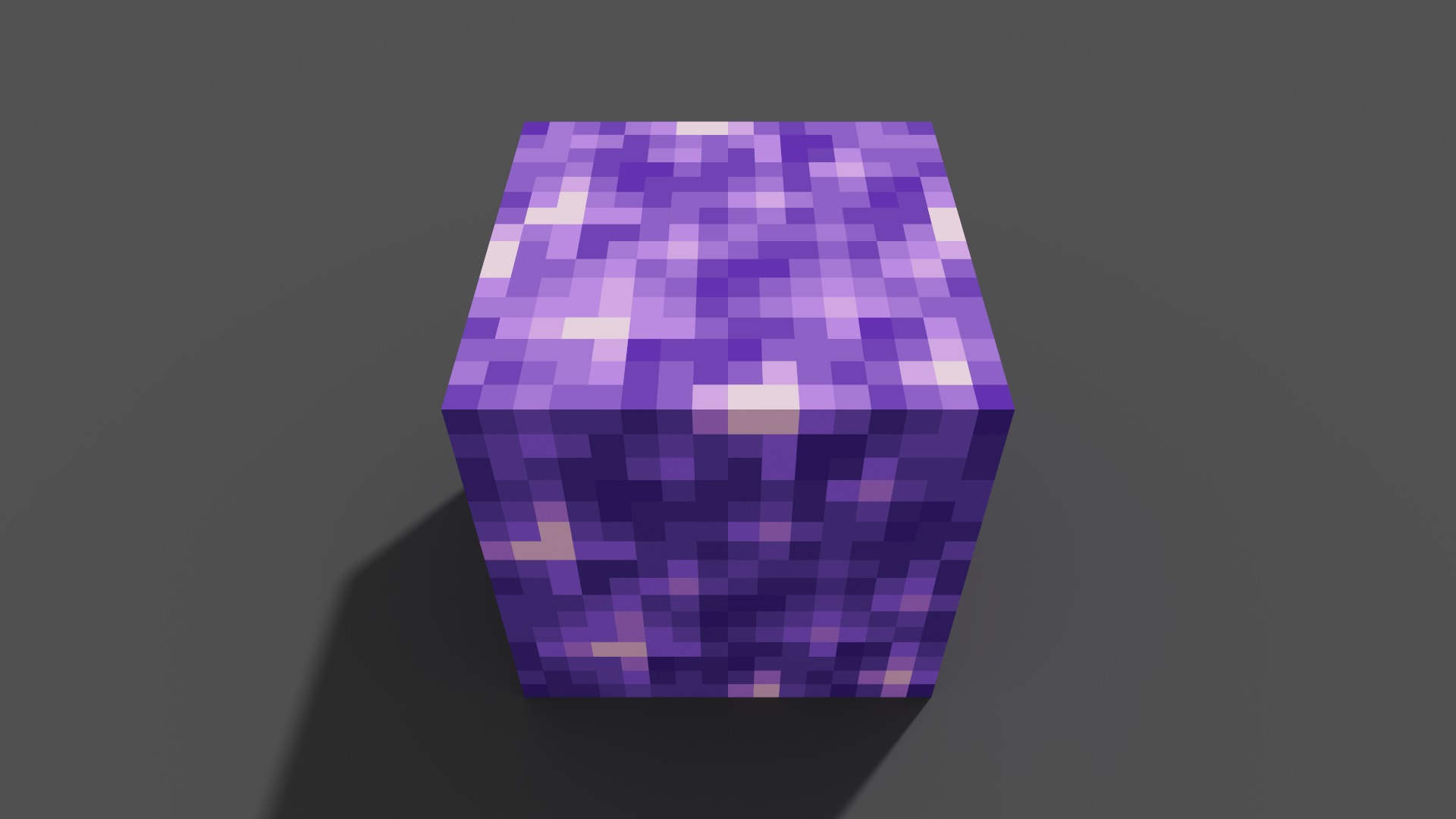 3D model MineCraft amethyst block VR / AR / low-poly | CGTrader
